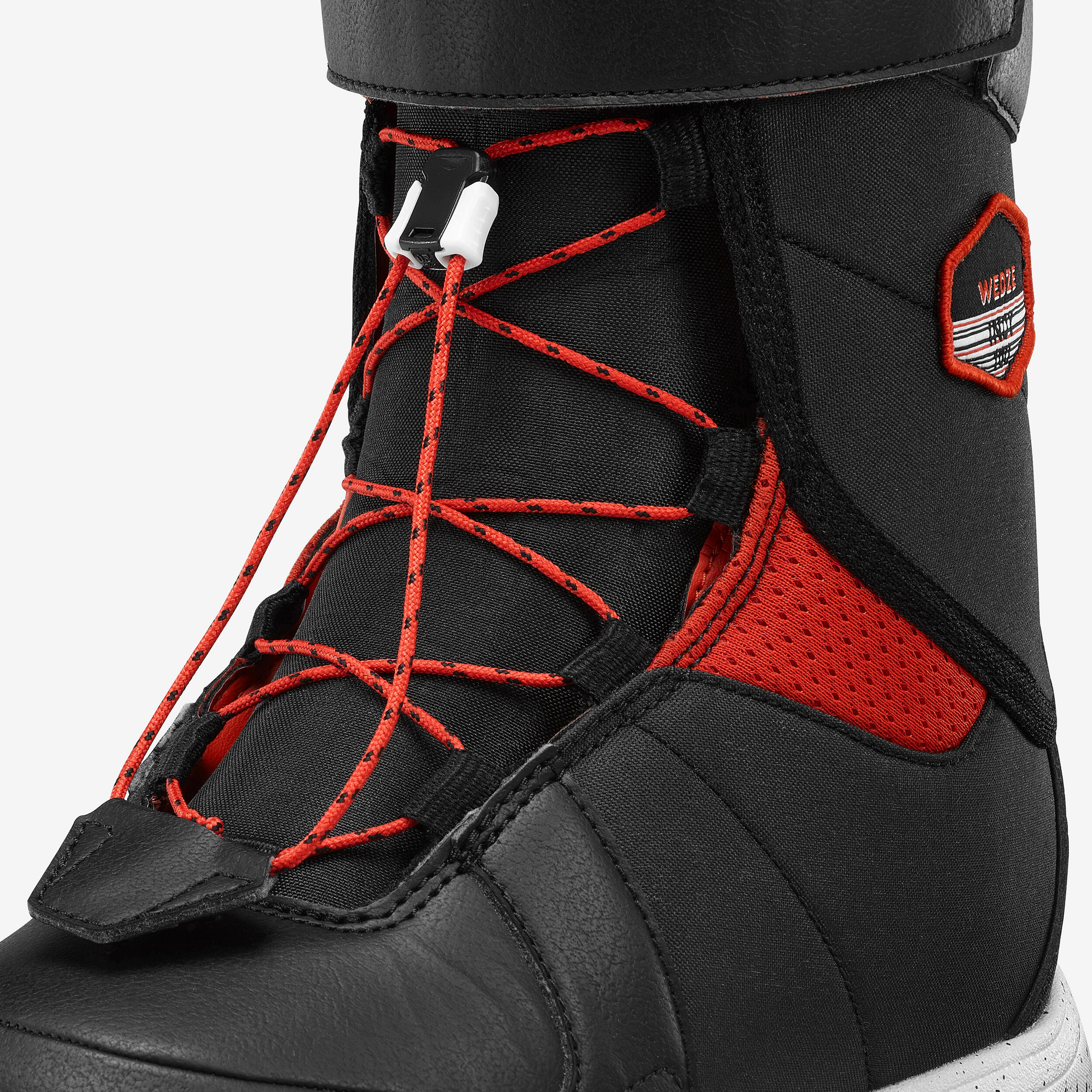 Kids’ Snowboarding Boots – Indy 100 - black, Vermilion - Dreamscape ...