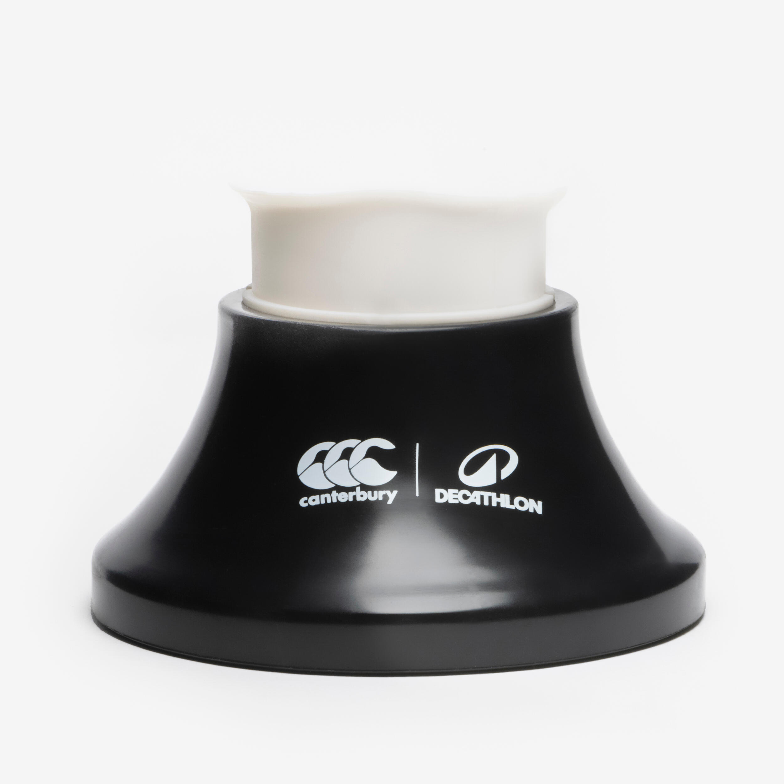 TEE DE RUGBY AJUSTABLE R500 CANTERBURY NEGRO BEIGE - Decathlon