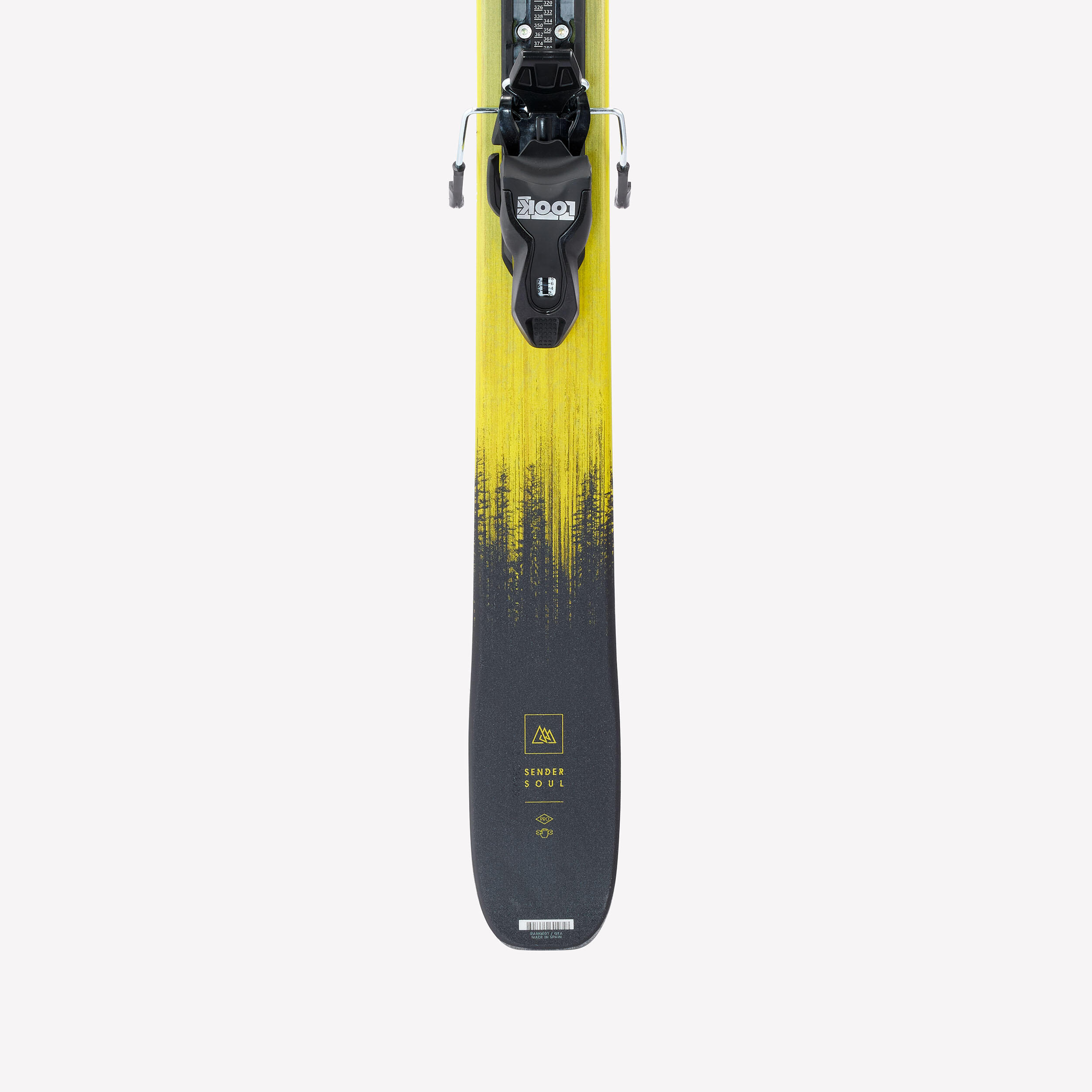 Rossignol Sender Soul Pro men’s and women’s freeride skis with bindings ...