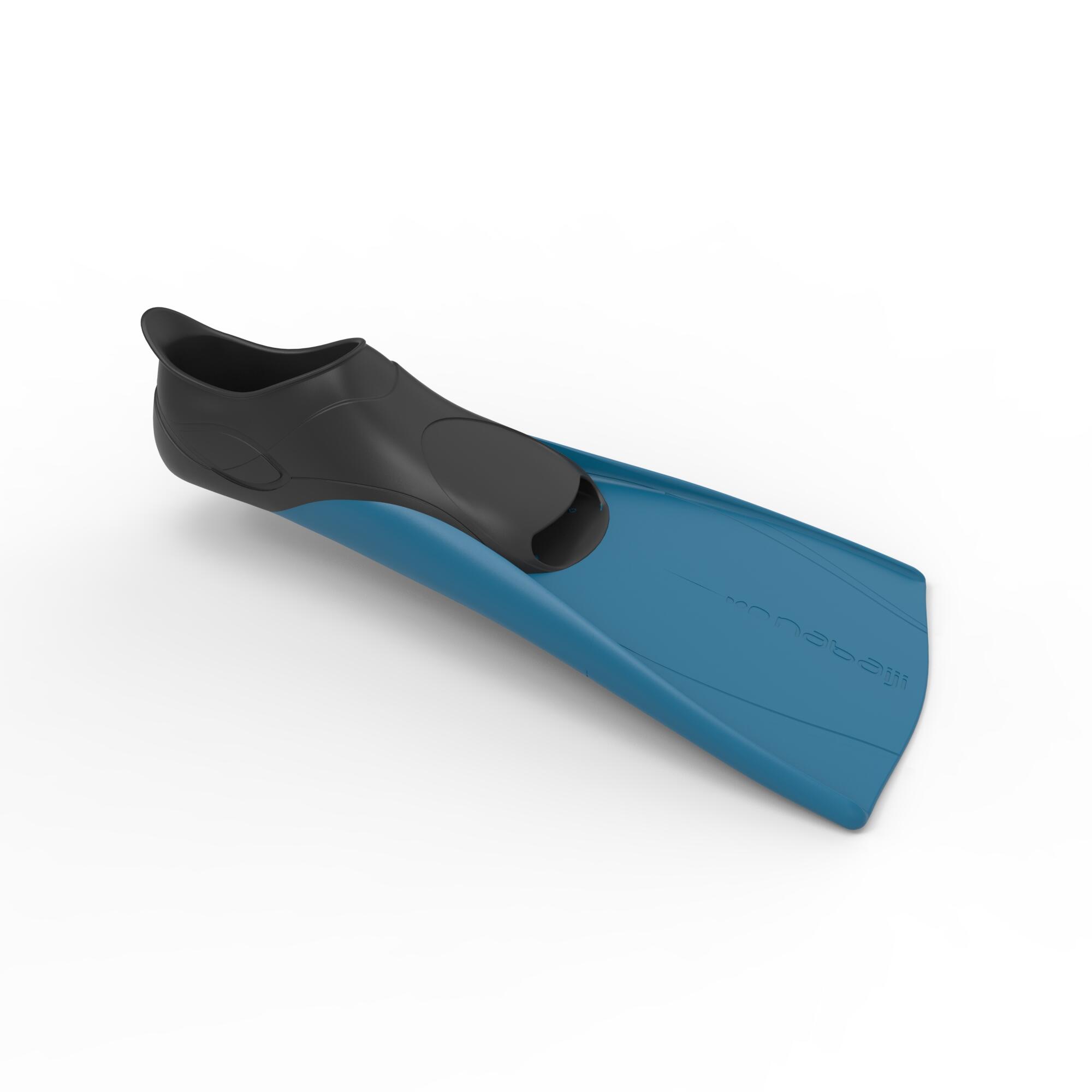 Swimming Fins - Trainfin Blue/Black - Blue, Black - Nabaiji - Decathlon