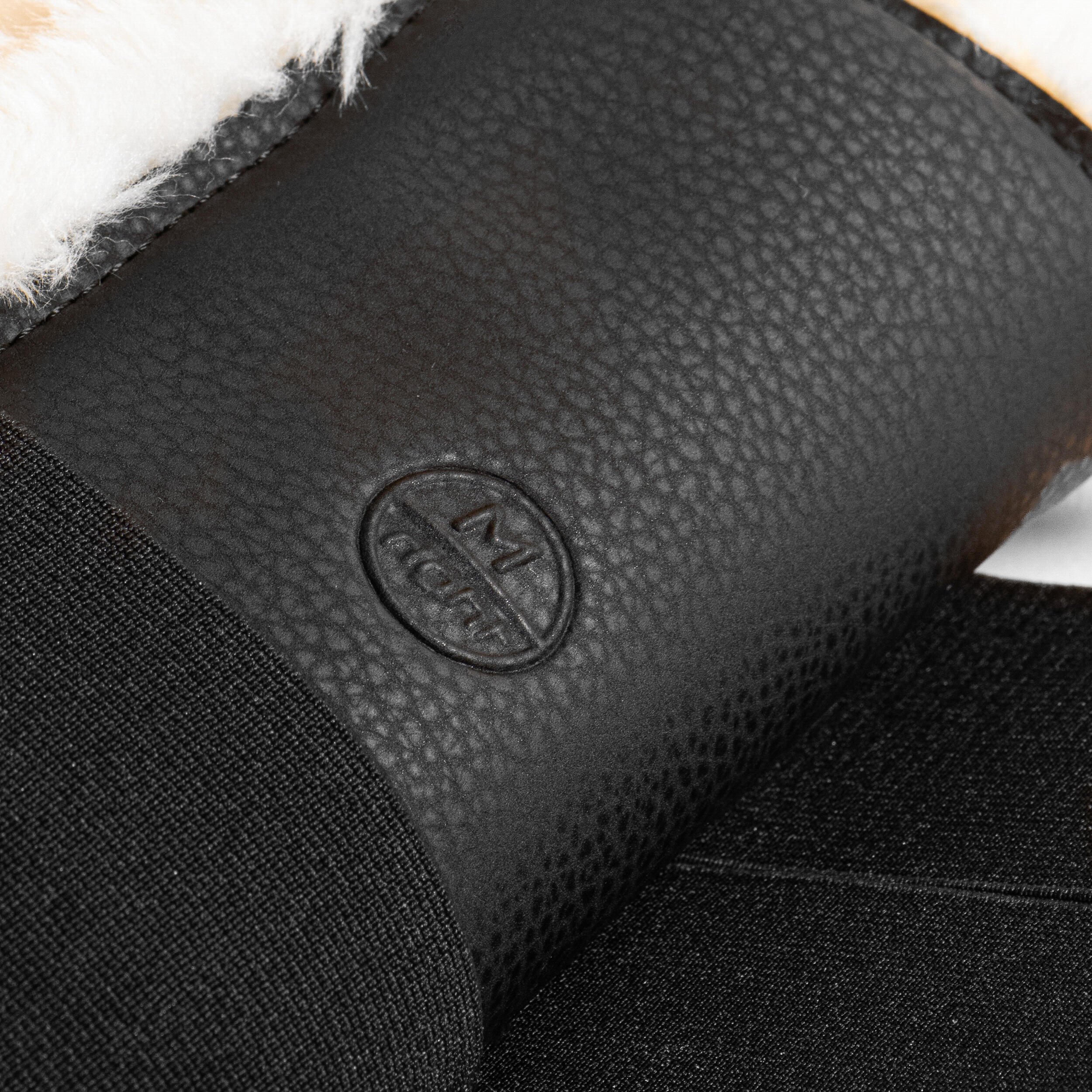 Horse Riding Synthetic Sheepskin Brushing Boots For Horse 500 Twin-Pack ...