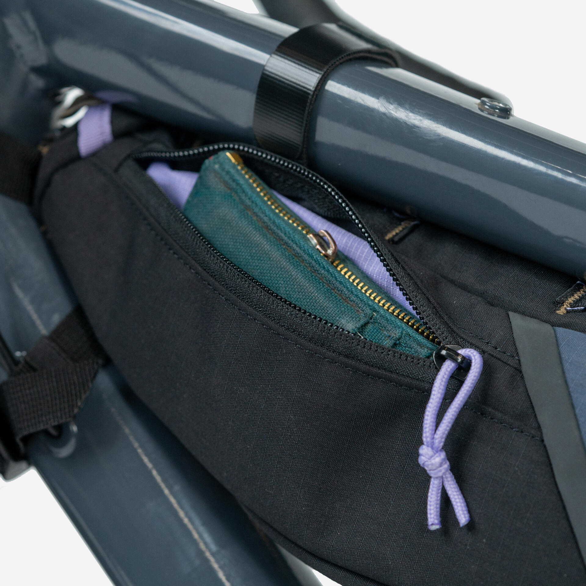 Cycling Bikepacking Half-Frame Bag ADVT 500 (2.5L)