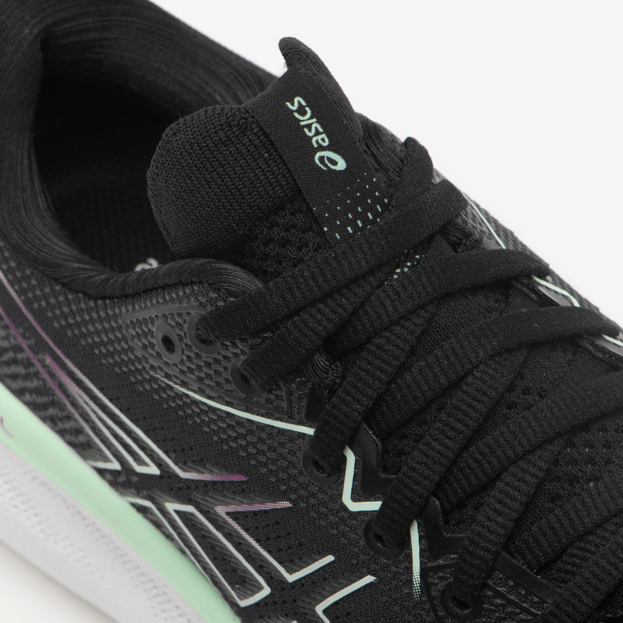 WOMEN'S ASICS GEL-ZIRUSS 8 RUNNING SHOES - BLACK PURPLE - Decathlon