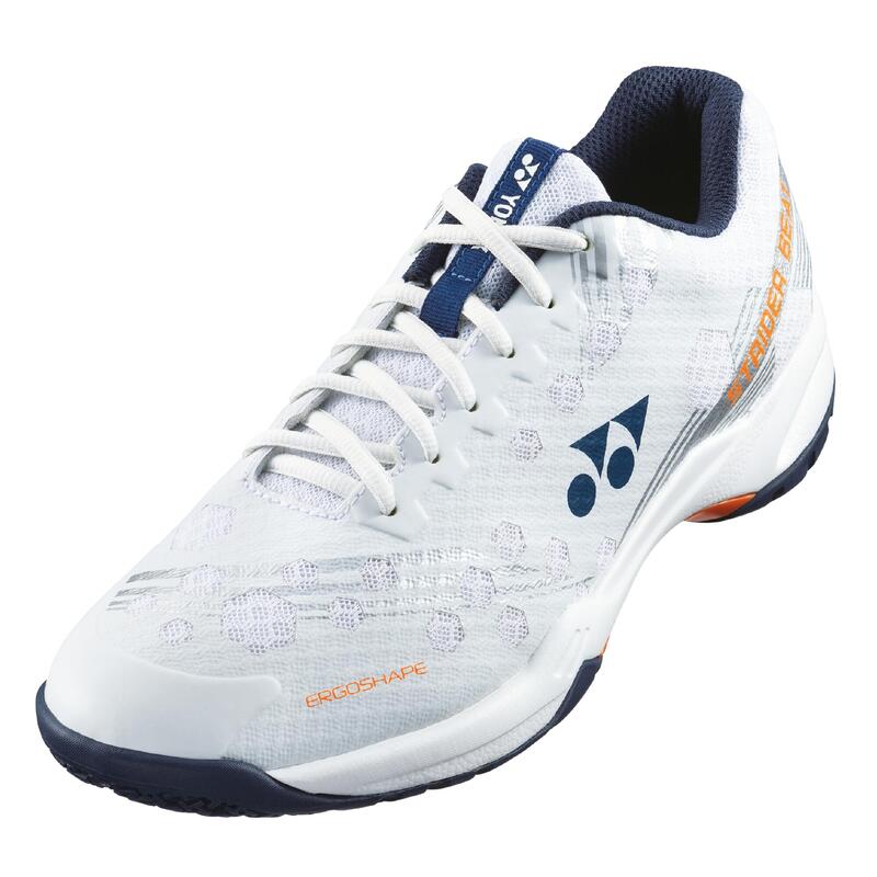 Zapatillas de bádminton hombre - Yonex PC Strider Beat blanco/naranja ...