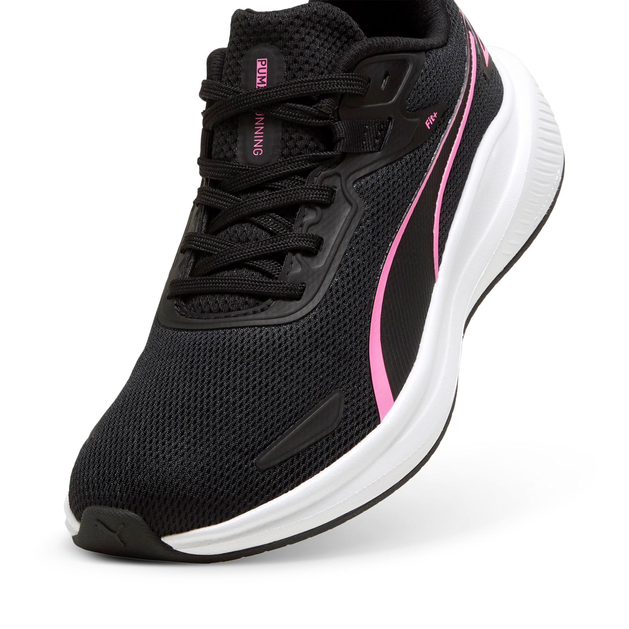 WOMEN S RUNNING SHOES PUMA SKYROCKET SS24 BLACK PUMA Decathlon