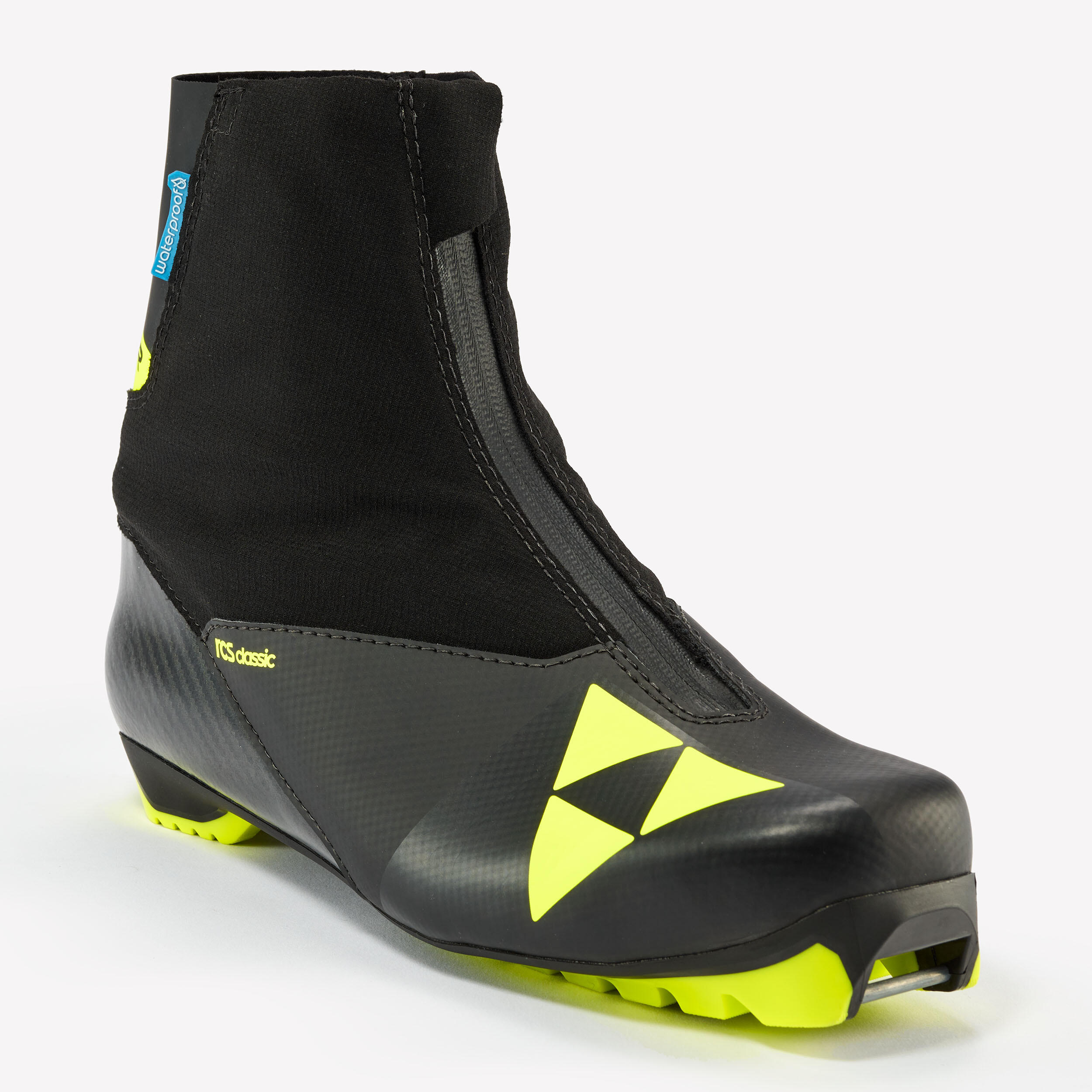 Botas de ski de fundo clássico mulher, FISCHER RCS WATERPROOF | Decathlon