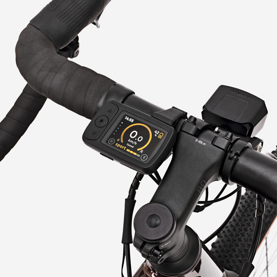 Mid-Drive Electric Gravel Bike E-GRVL AF MD Brose Drive T Mag | Decathlon