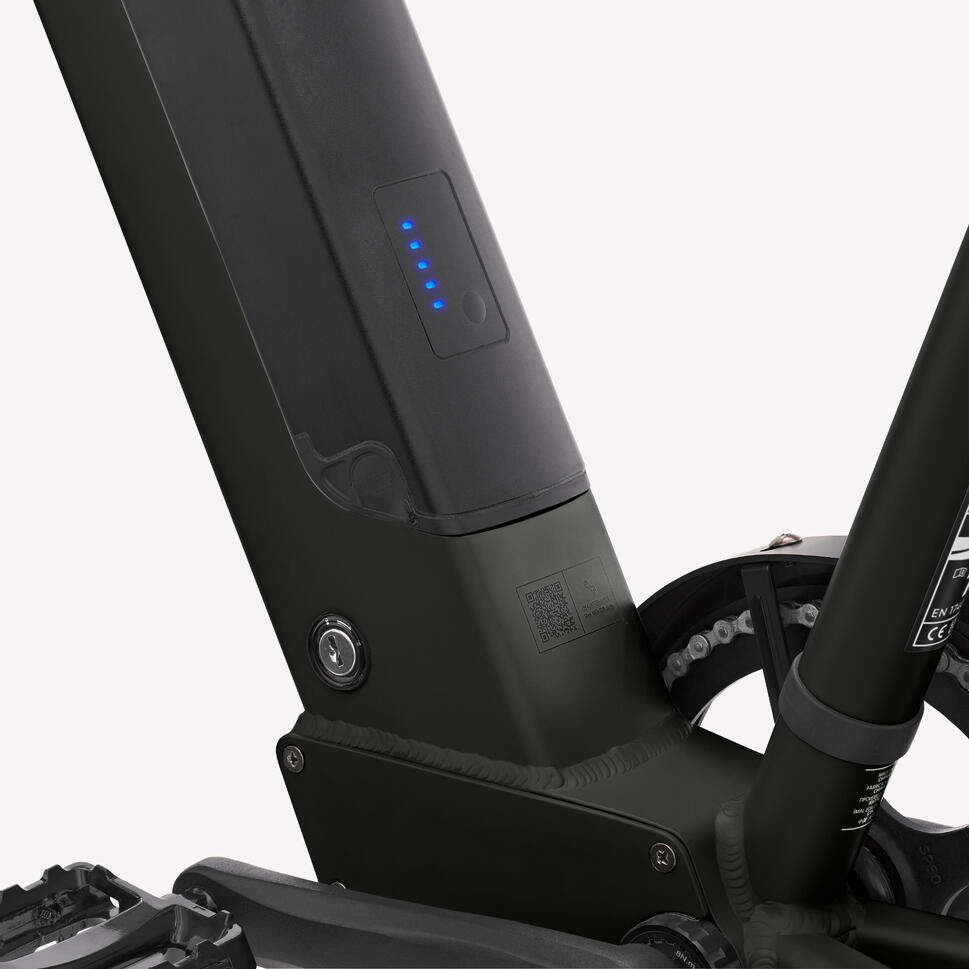 E-Lastenfahrrad Cargobike - R500E Longtail V2 - schwarz BTWIN | Decathlon