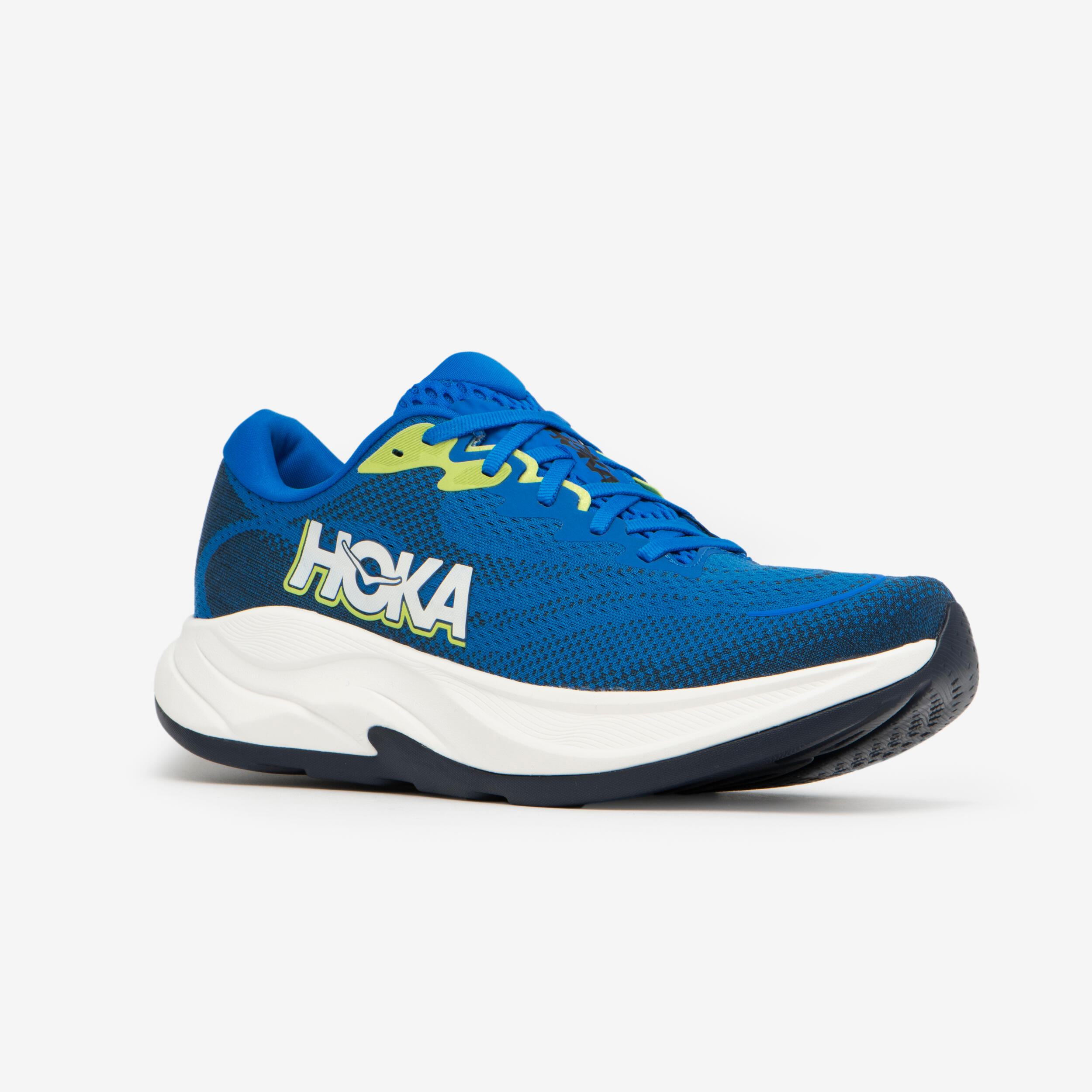 MENS' HOKA RINCON 4 RUNNING SHOES - BLUE - Decathlon