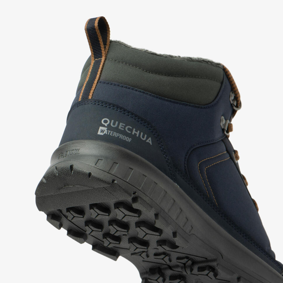 QUECHUA Warme waterdichte wandelschoenen heren SH100 mid | Decathlon