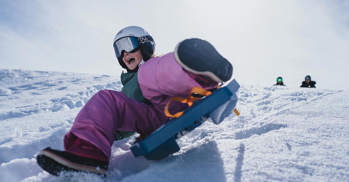 Comment bien piloter sa luge plateau