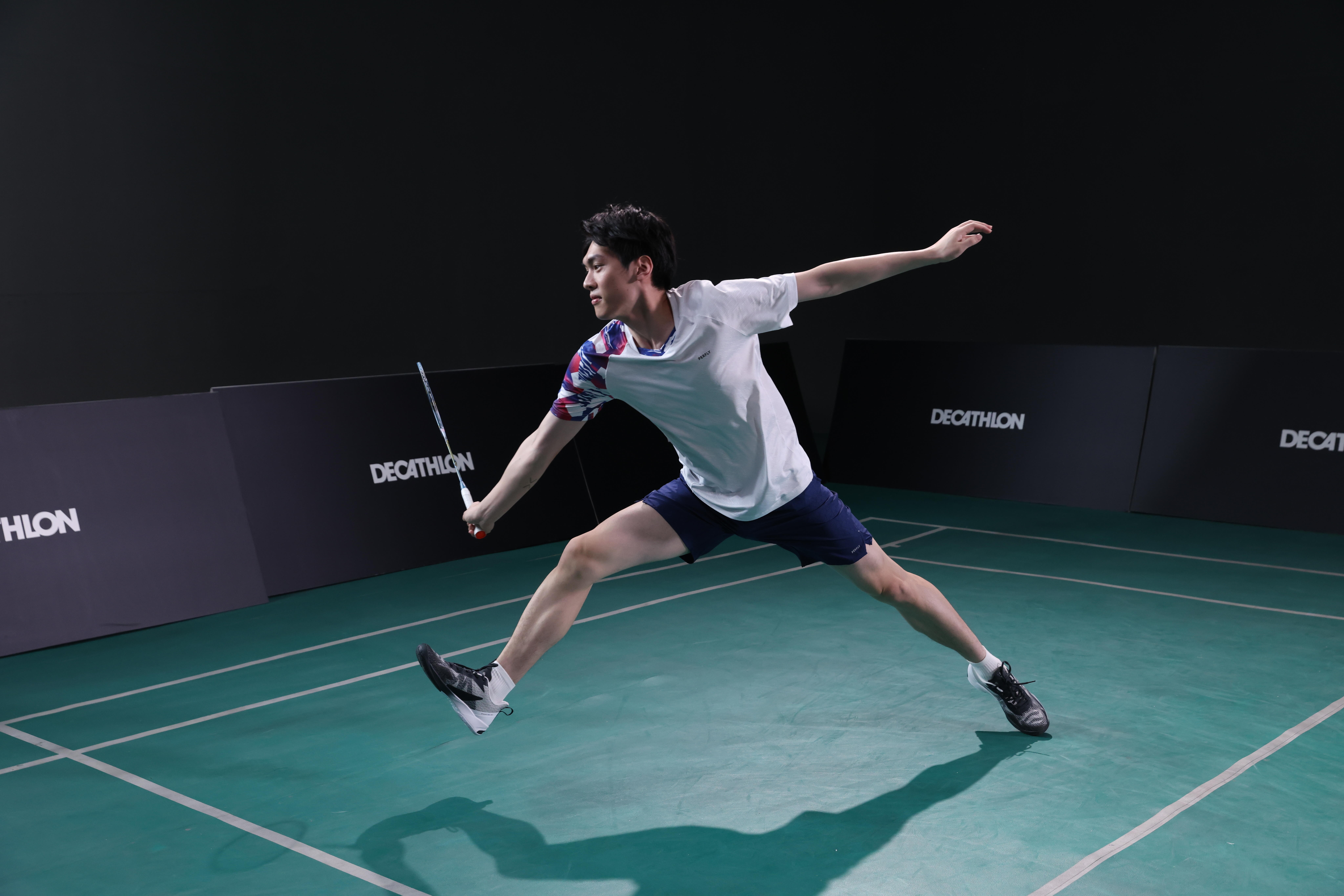 Men’s Badminton Shoes – BS Lite 960 - graphite grey, sweet purple ...