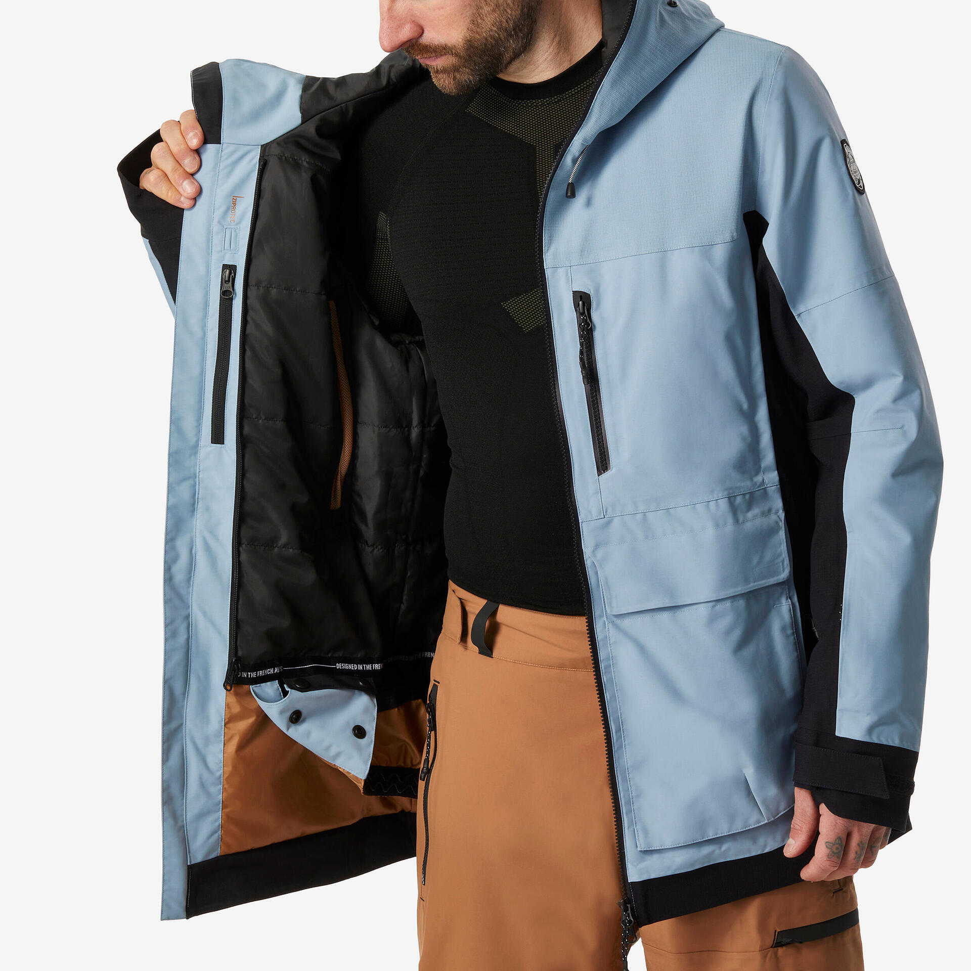 MEN’S SNB JACKET 500 - BLUE