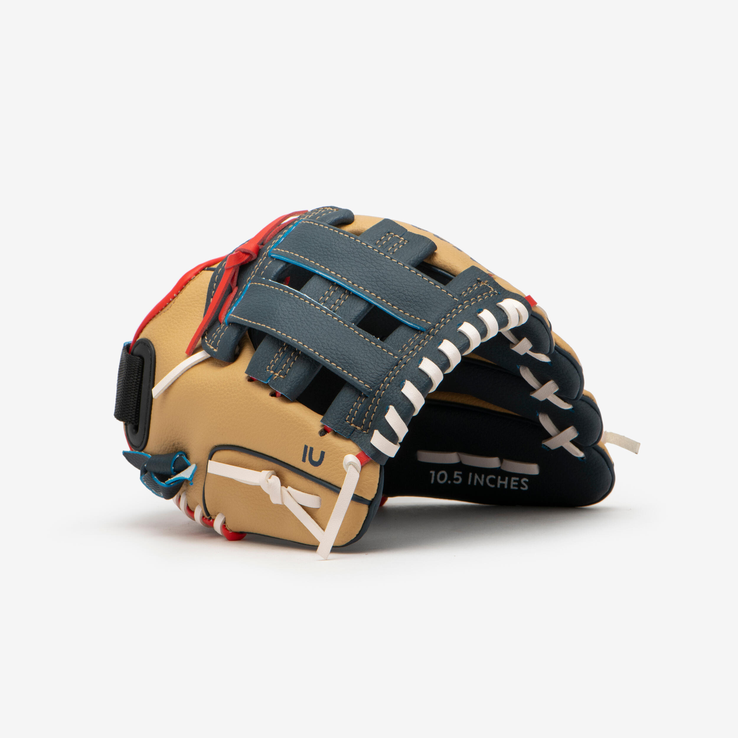 Baseball glove right-hand throw kids - ba100 blue beige KIPSTA | Decathlon