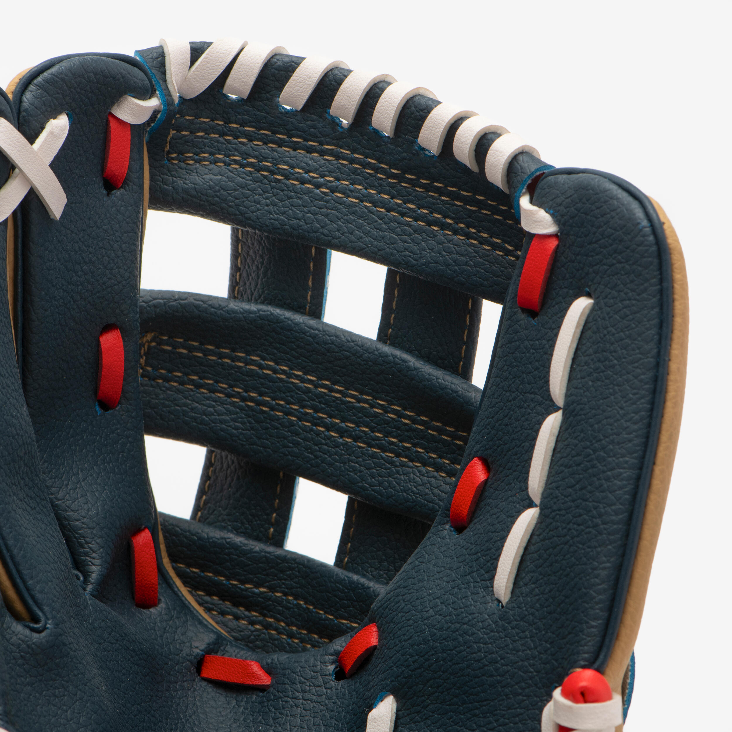 Baseball glove right-hand throw kids - ba100 blue beige KIPSTA | Decathlon