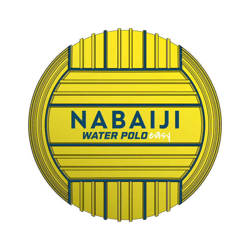 Small grippy pool ball - yellow - Decathlon