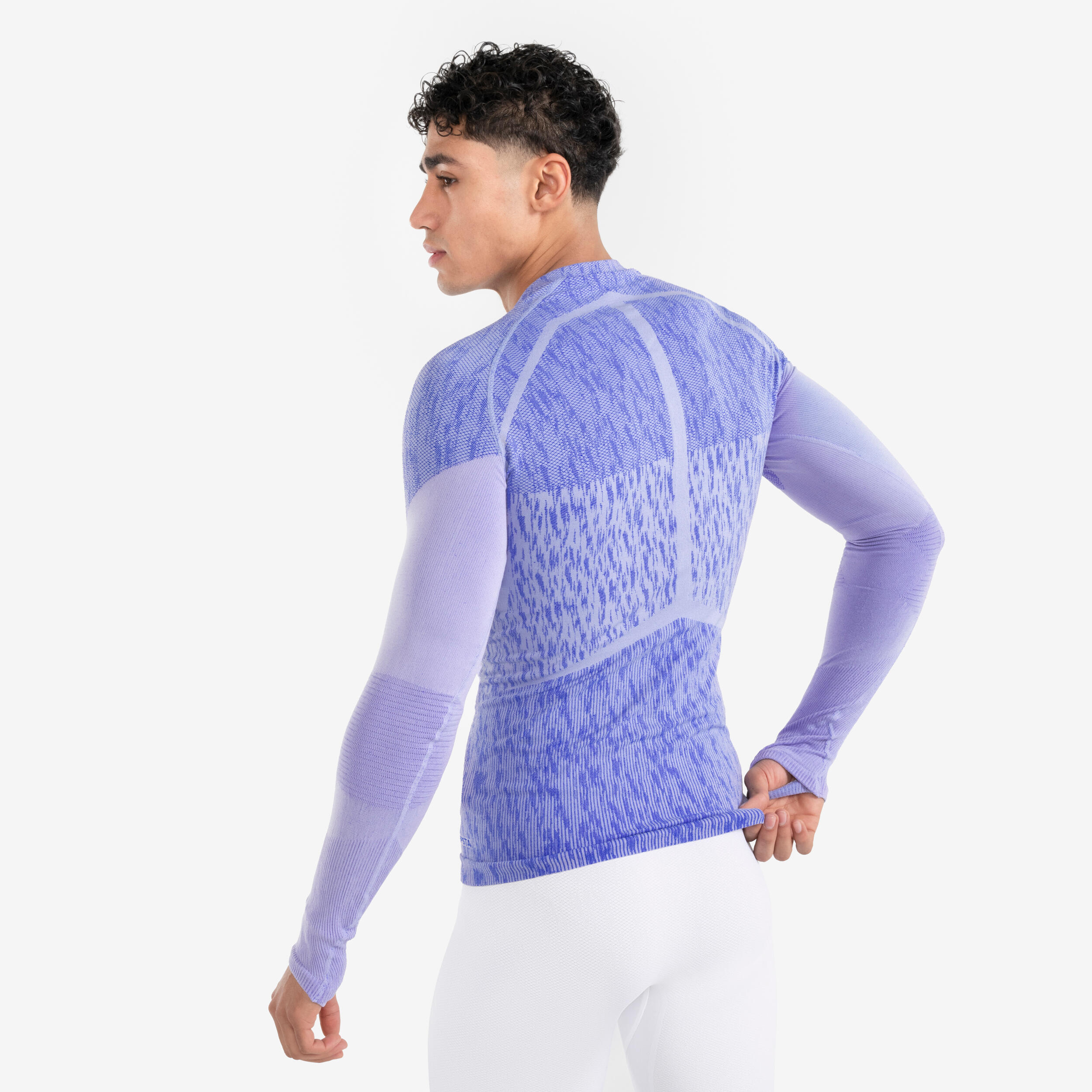 Unisex Football Long-Sleeved Seamless Thermal Base Layer Top Keepdry ...