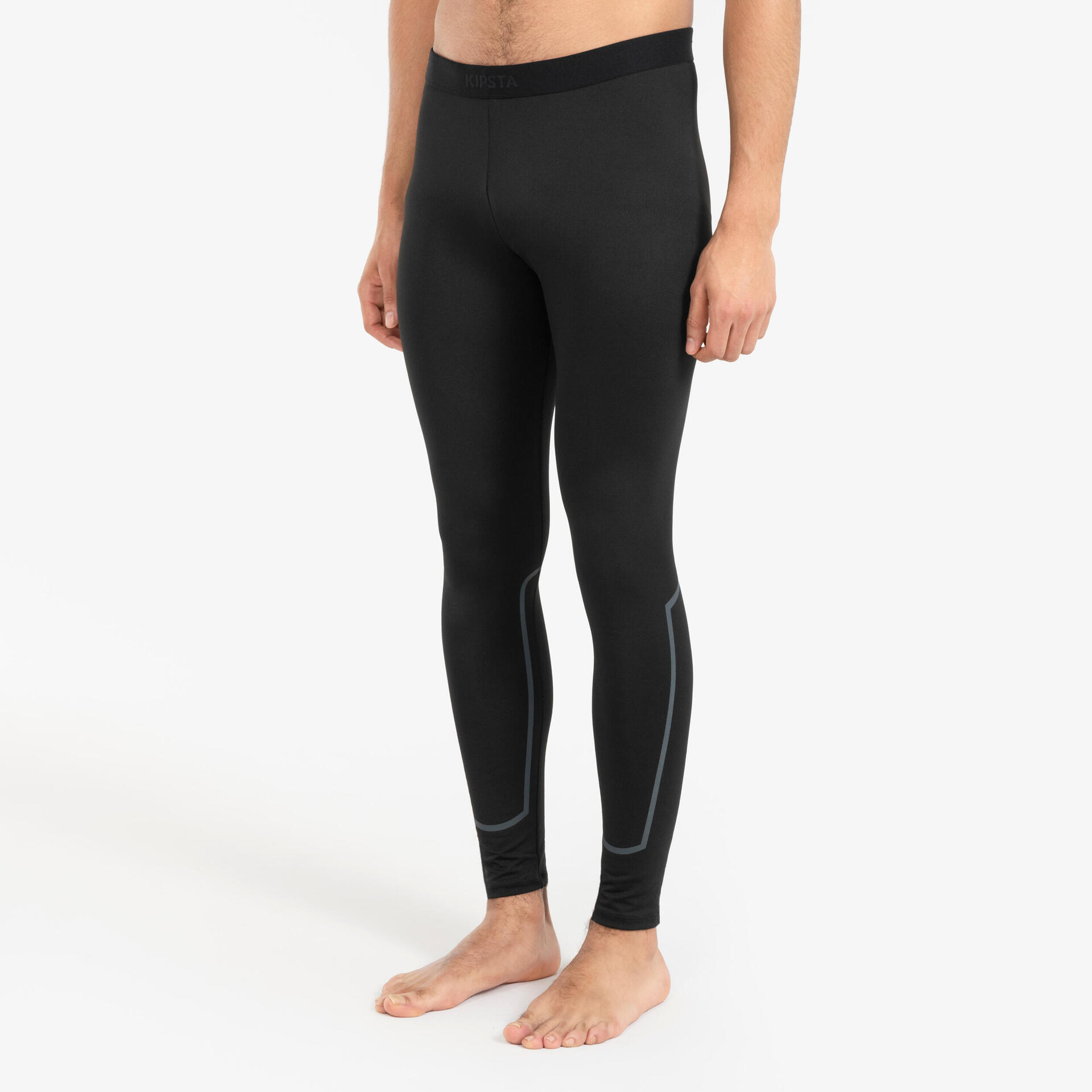 Unisex Thermal Football Tights Keepcomfort 100 - Black