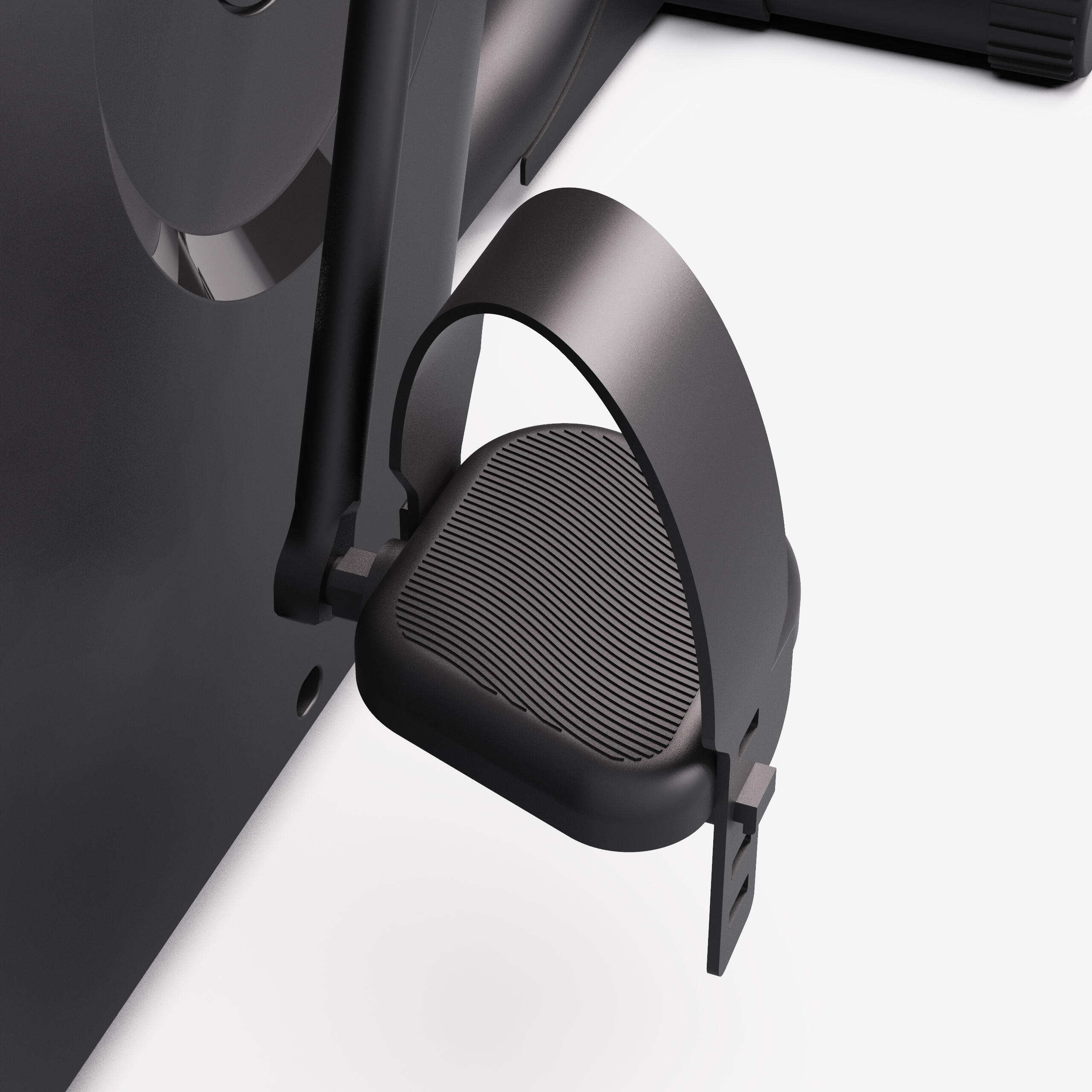 Vélo stationnaire connecté à résistance motorisée - EB 140 B - Domyos ...