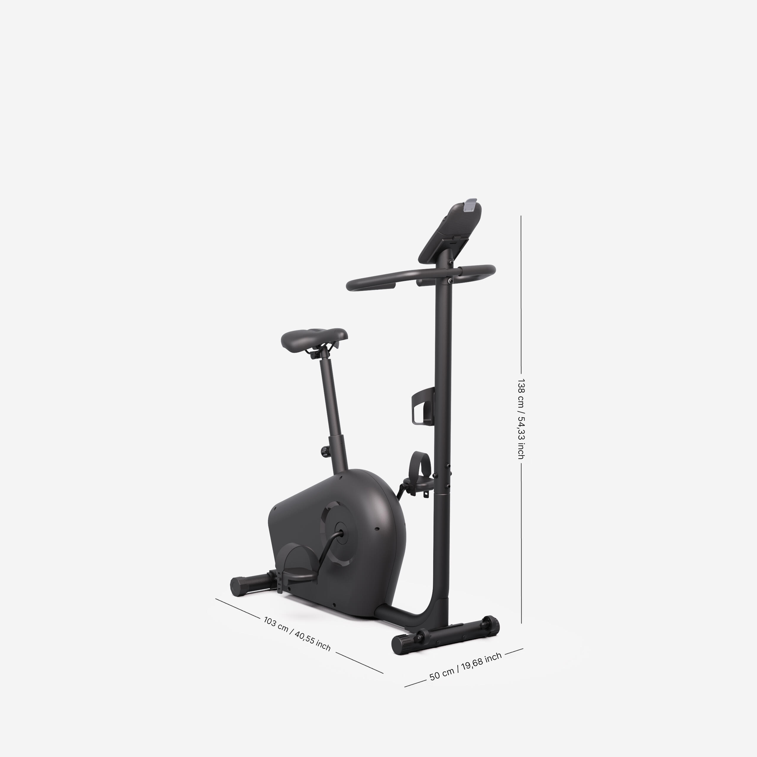 DOMYOS Cyclette connessa con resistenza motorizzata - EB140 B - Decathlon