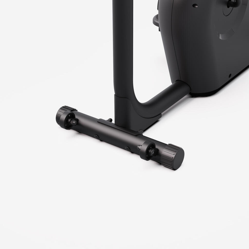 Vélo d'appartement connecté et à résistance motorisée - eb140 b DOMYOS ...