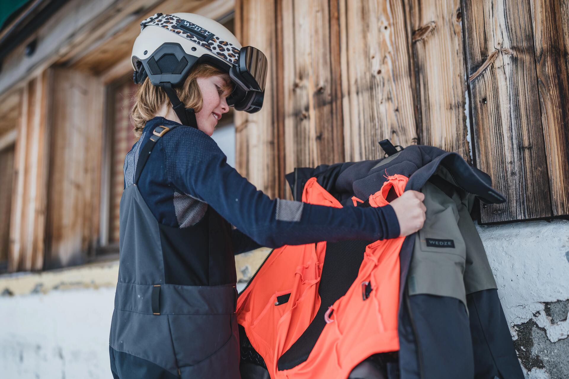 Kids' Mountain Bike, Ski and Snowboard Back Protector Gilet DBCK 900 ...