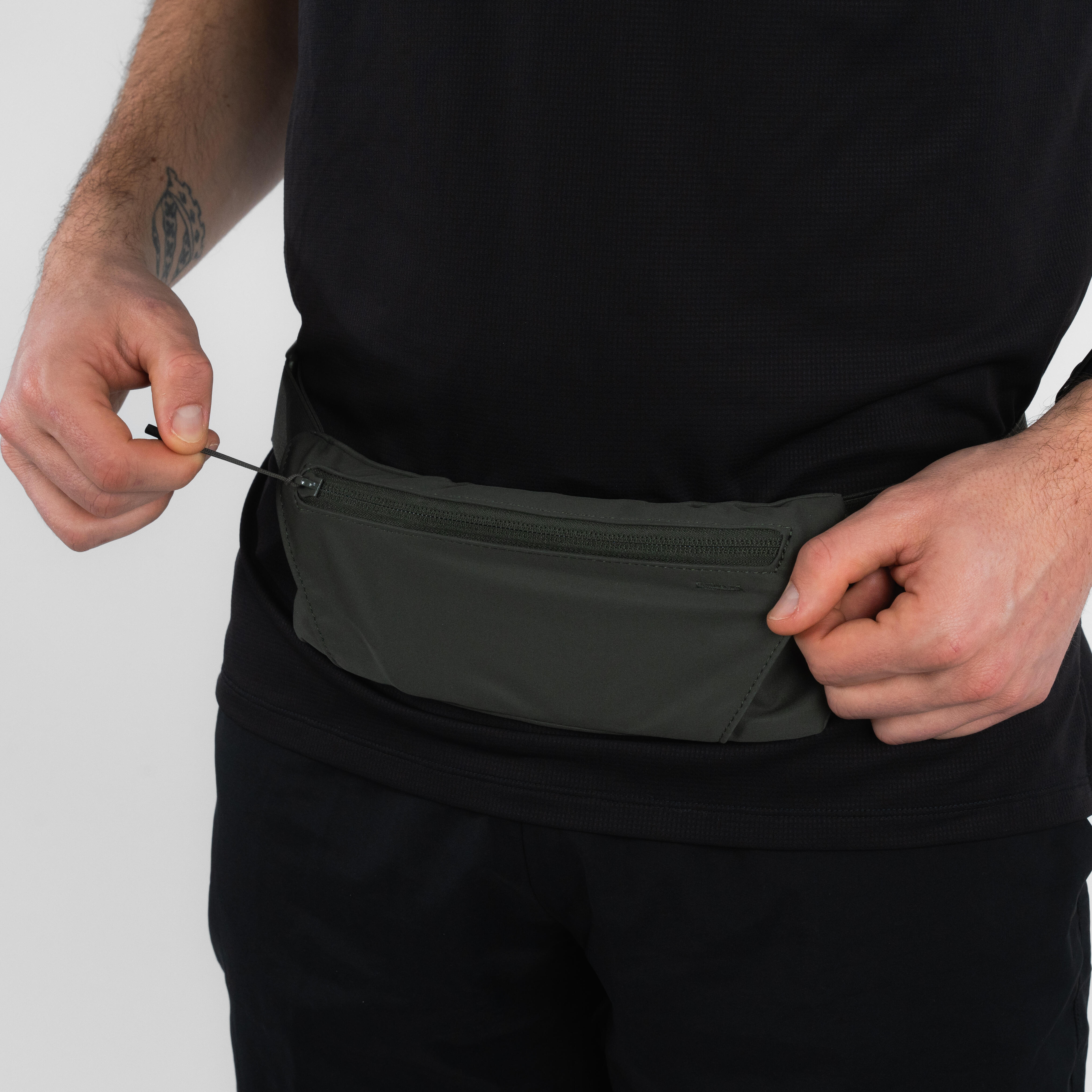 Cangurera de running básica para smartphone con 2 compartimentos unisex ...