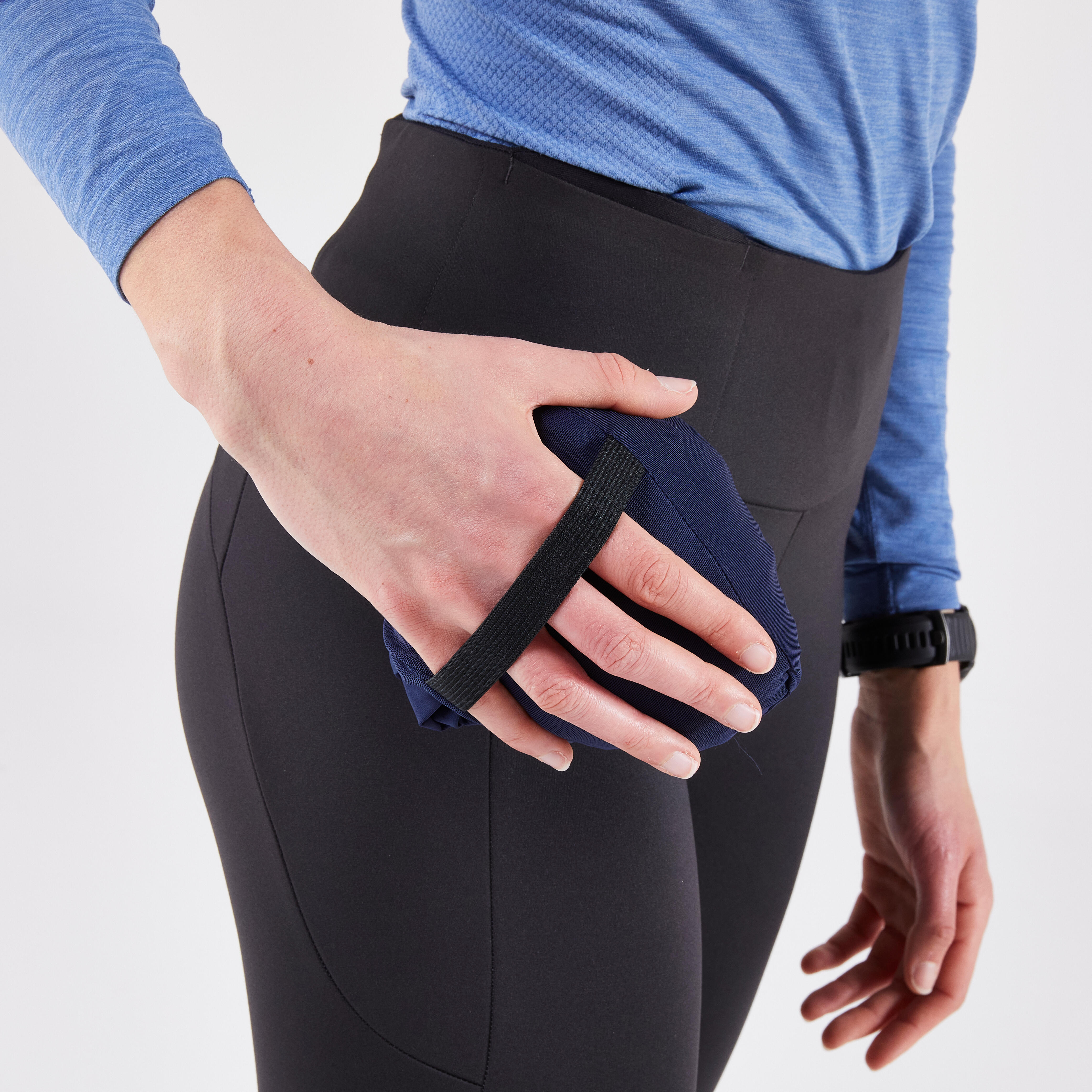 Women's Windproof Running Jacket Run 900 - Steel blue - Kiprun - Decathlon