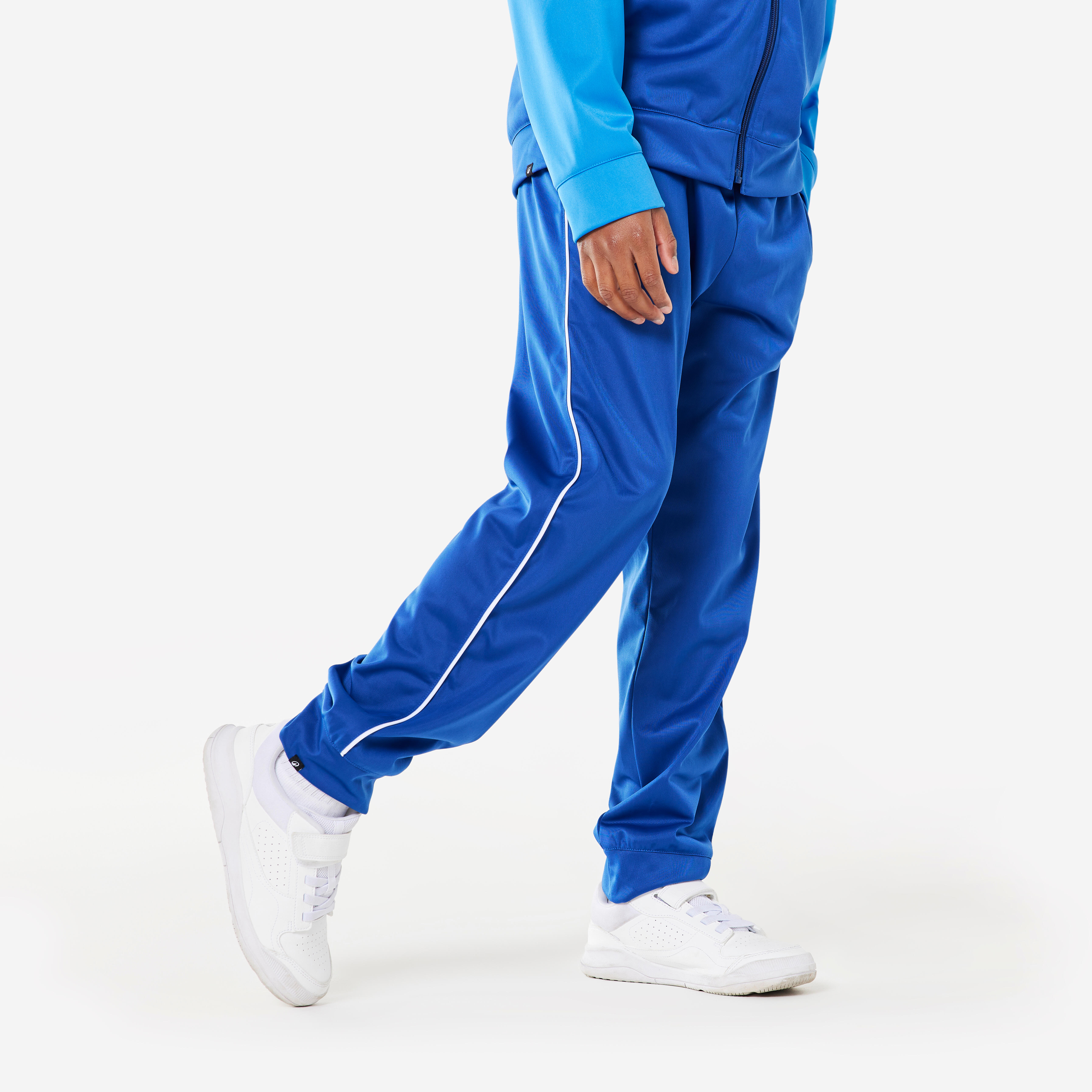 Kids' Tracksuit - Blue/White - Decathlon