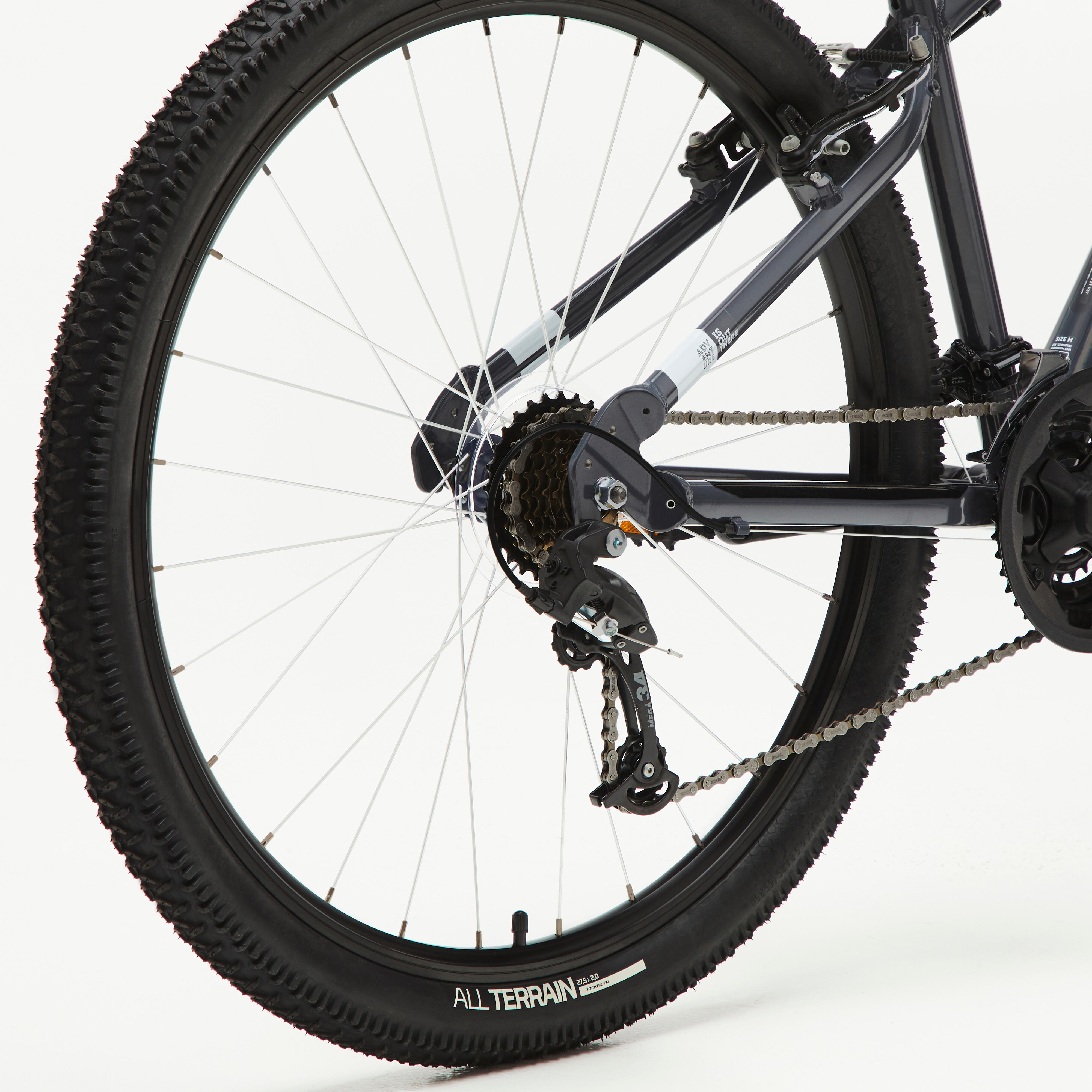 Mountainbike EXPL 50 dunkelgrau - Decathlon