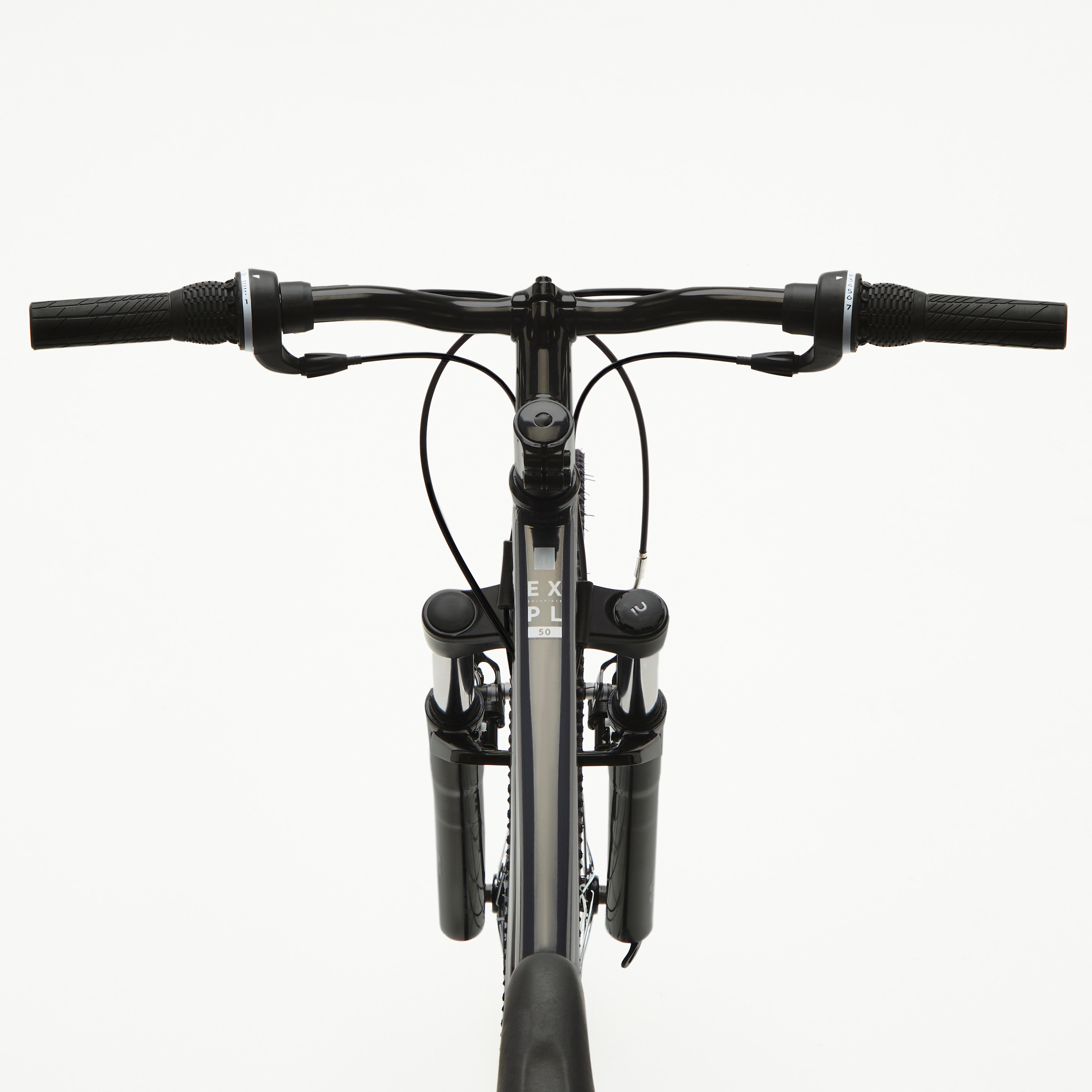 Mountainbike EXPL 50 dunkelgrau - Decathlon