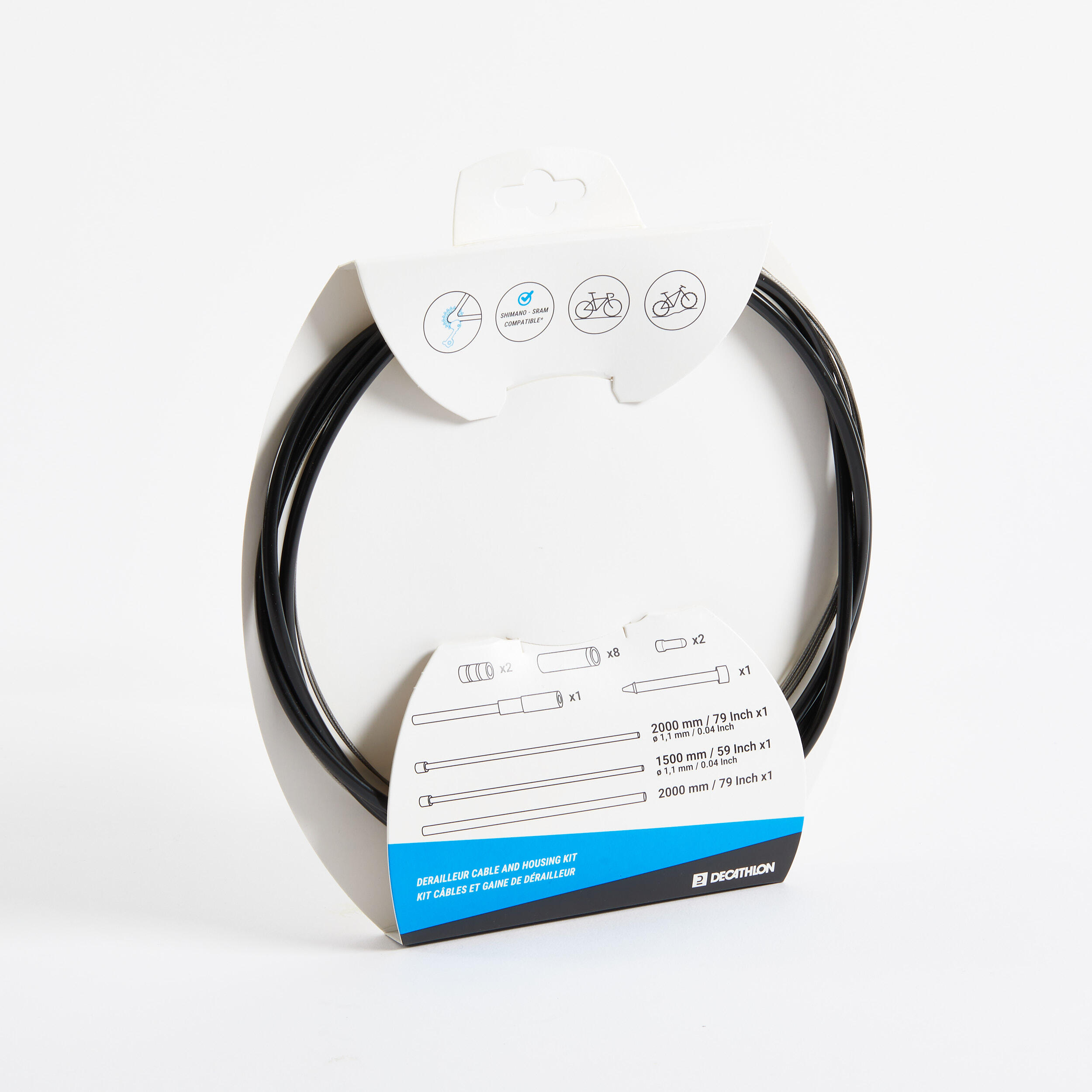 Derailleur Cable and Housing Kit - Decathlon - Decathlon