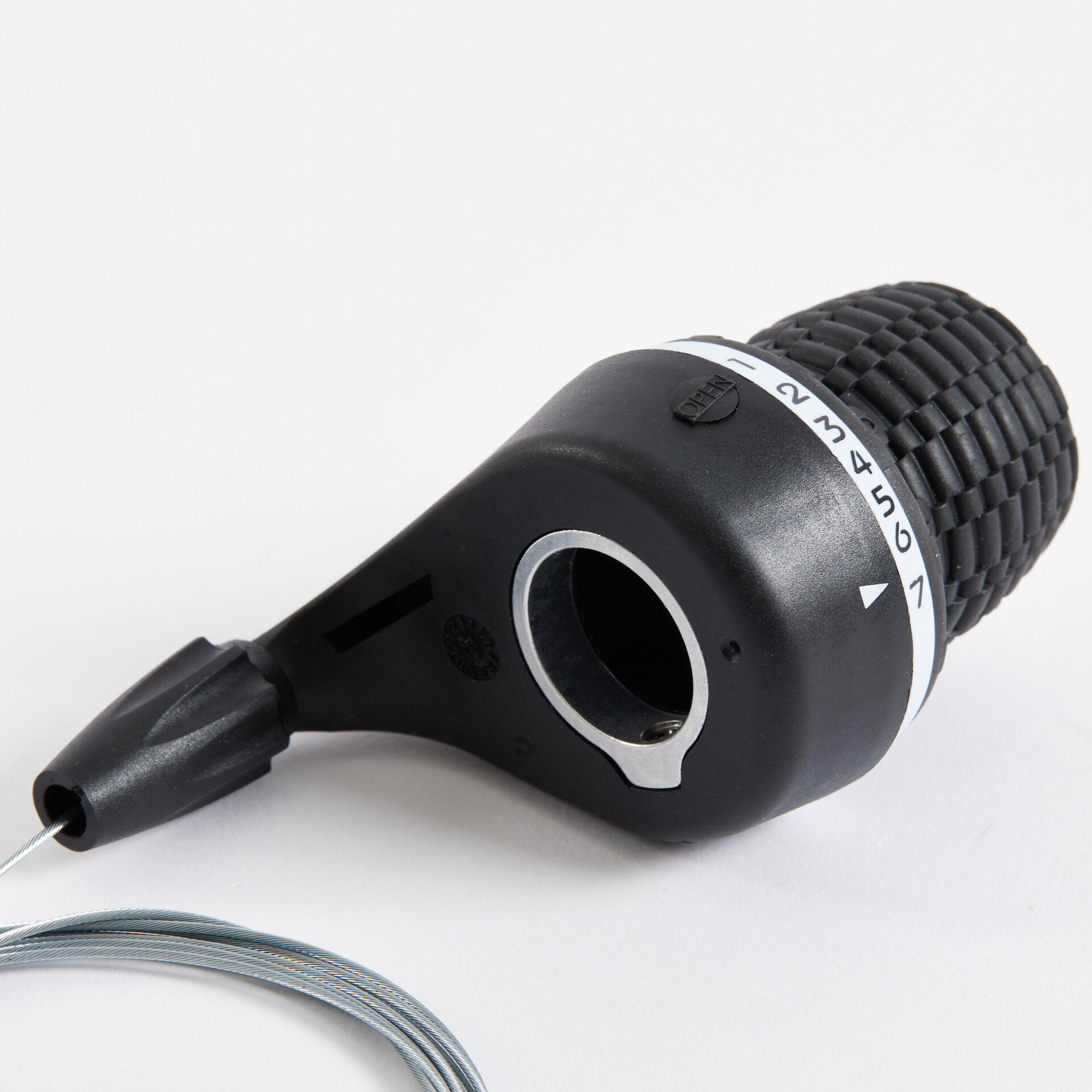 Bicycle Twist Shifter Btwin 7-speed right - Black