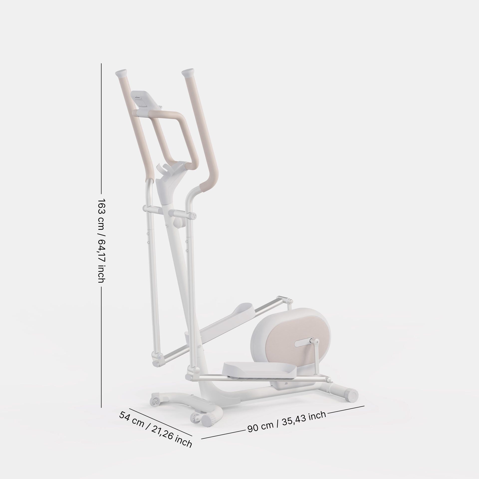 Smart Cross Trainer Initial Elliptical 100 - White