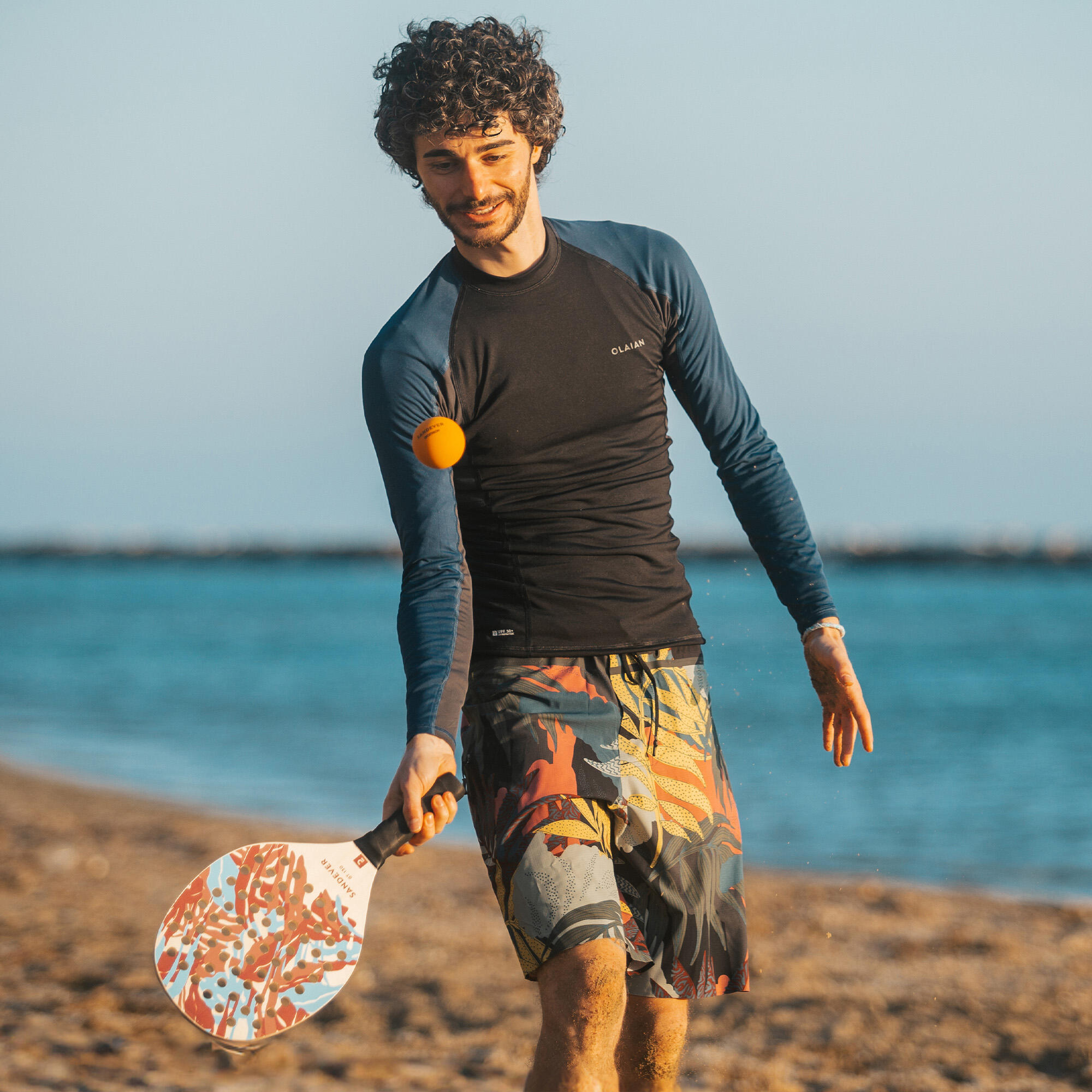 Beach Tennis Racket Set - Experience Red - Brick red, Snowflake blue ...