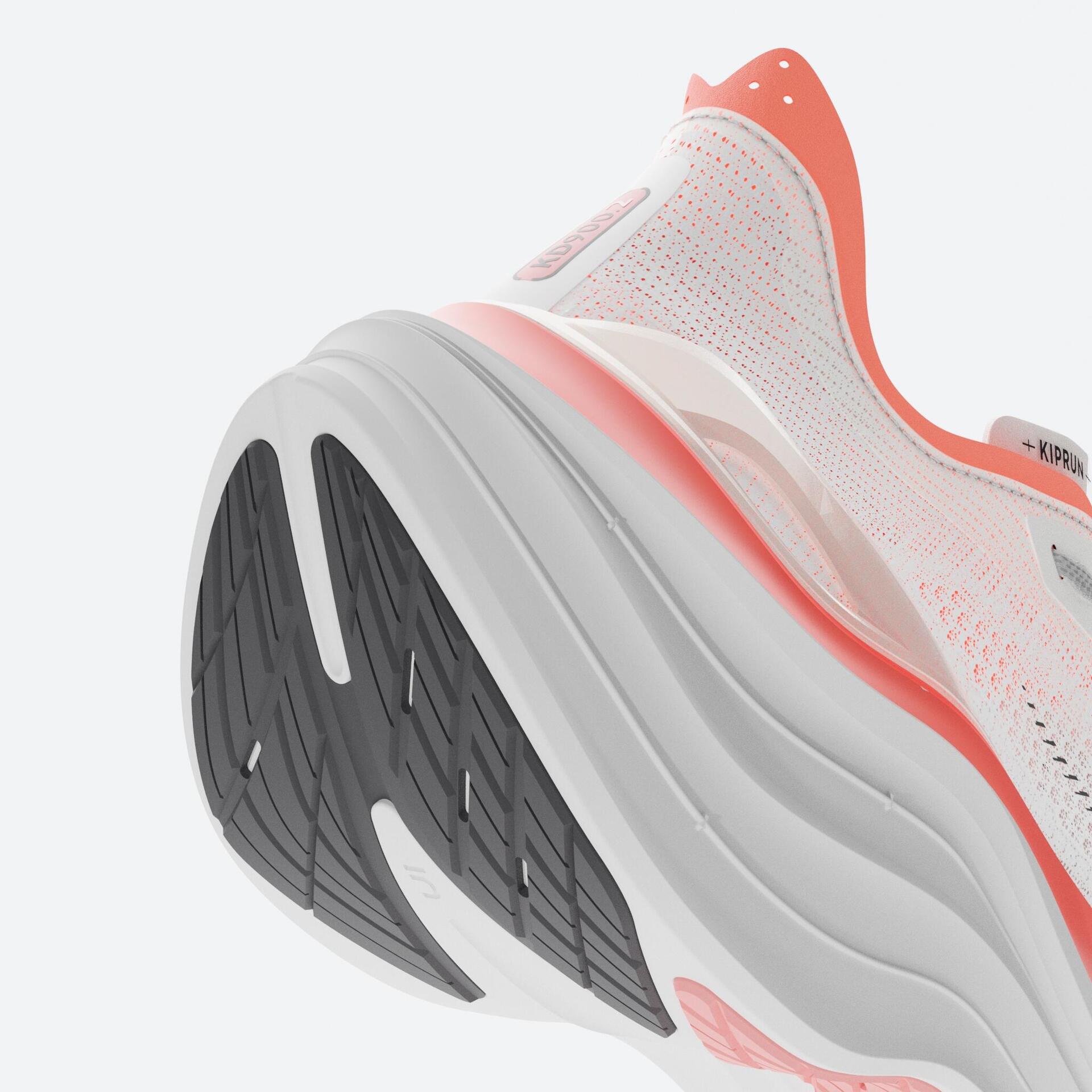 Men's Road Running Shoes KD900.2 (For Interval & Tempo Run) - White/Pink