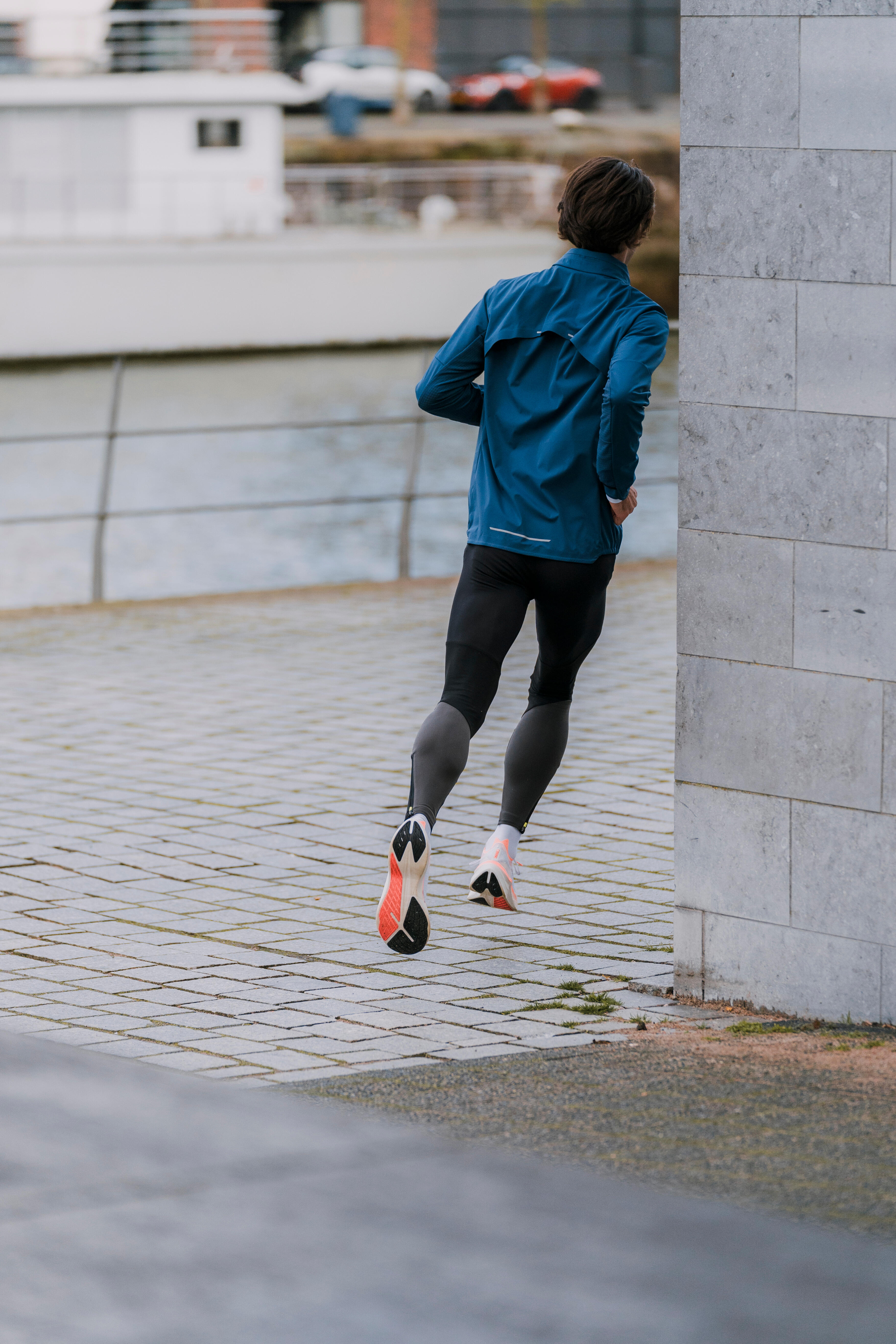 Men's Warm Running Jacket Run 900 Regul - Abyss blue - Kiprun - Decathlon