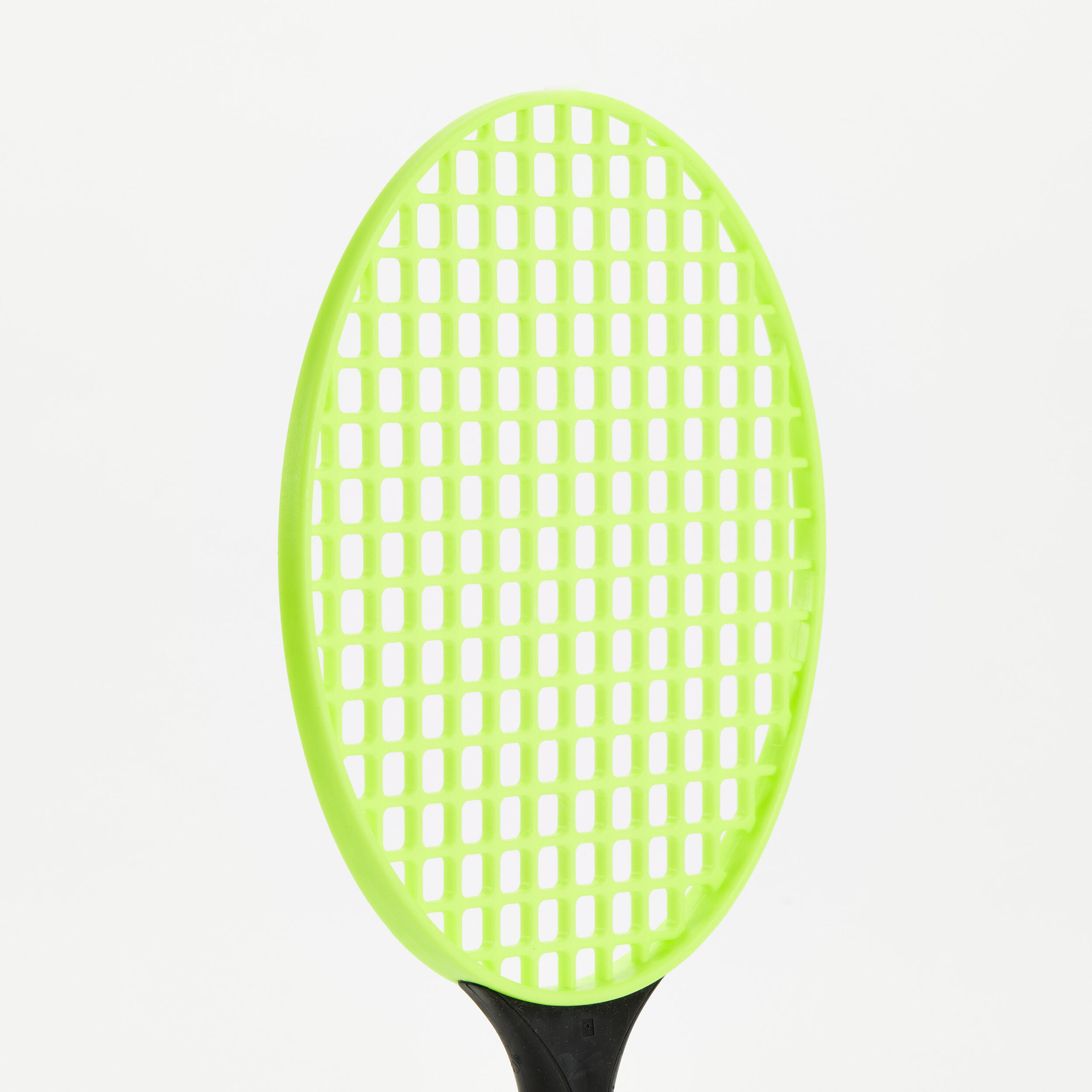 Turnball tetherball racquet - Fluo lime yellow, graphite black ...