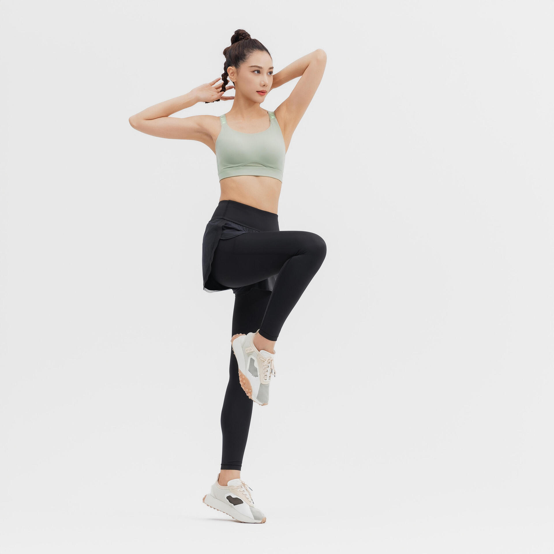 Breathable Women's Bra 520 - Green