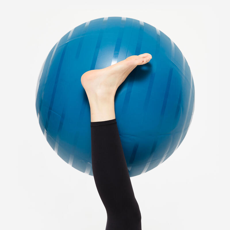 DOMYOS - Minge Fitness SWISS Gym ball Mărimea 2 / 65 cm Bordo | Decathlon