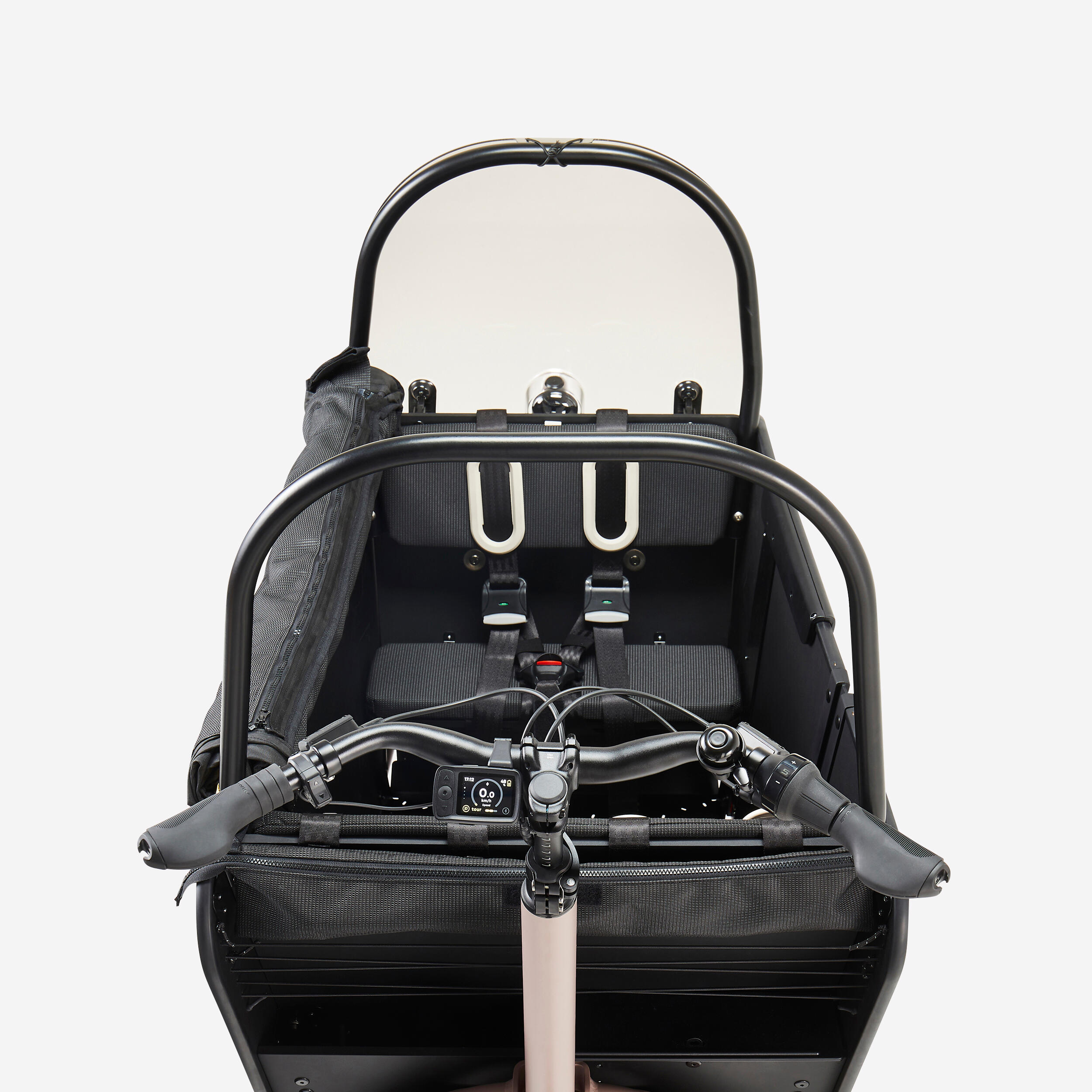 Electric Family Cargo Bike F900E - Taupe - Decathlon