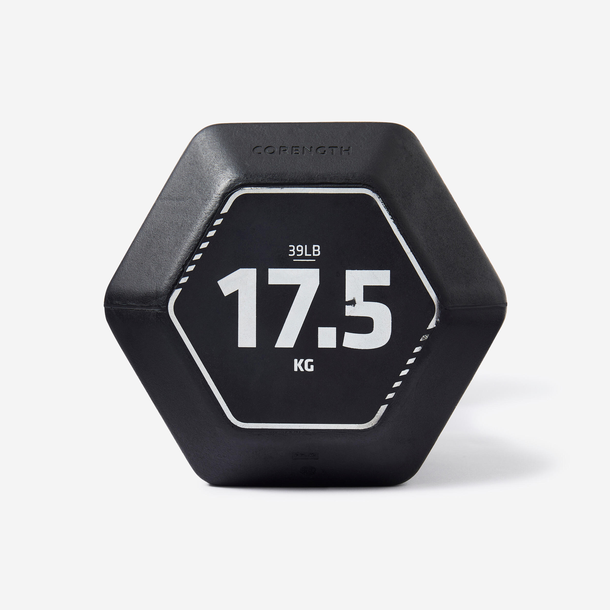 Cross-Training Hex Dumbbell 17.5 kg - Black - Corength - Decathlon