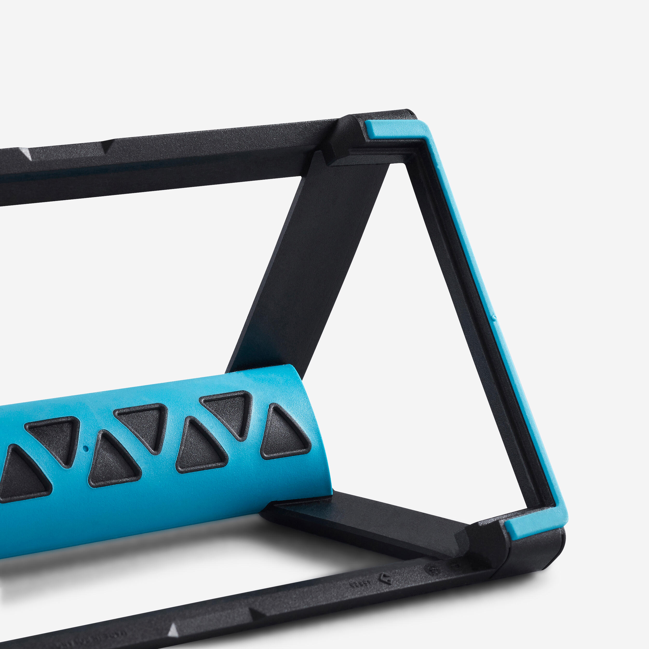 4-in-1 Push-Up & Slide Grip Kit - Teal blue, Teal blue, smoked black ...