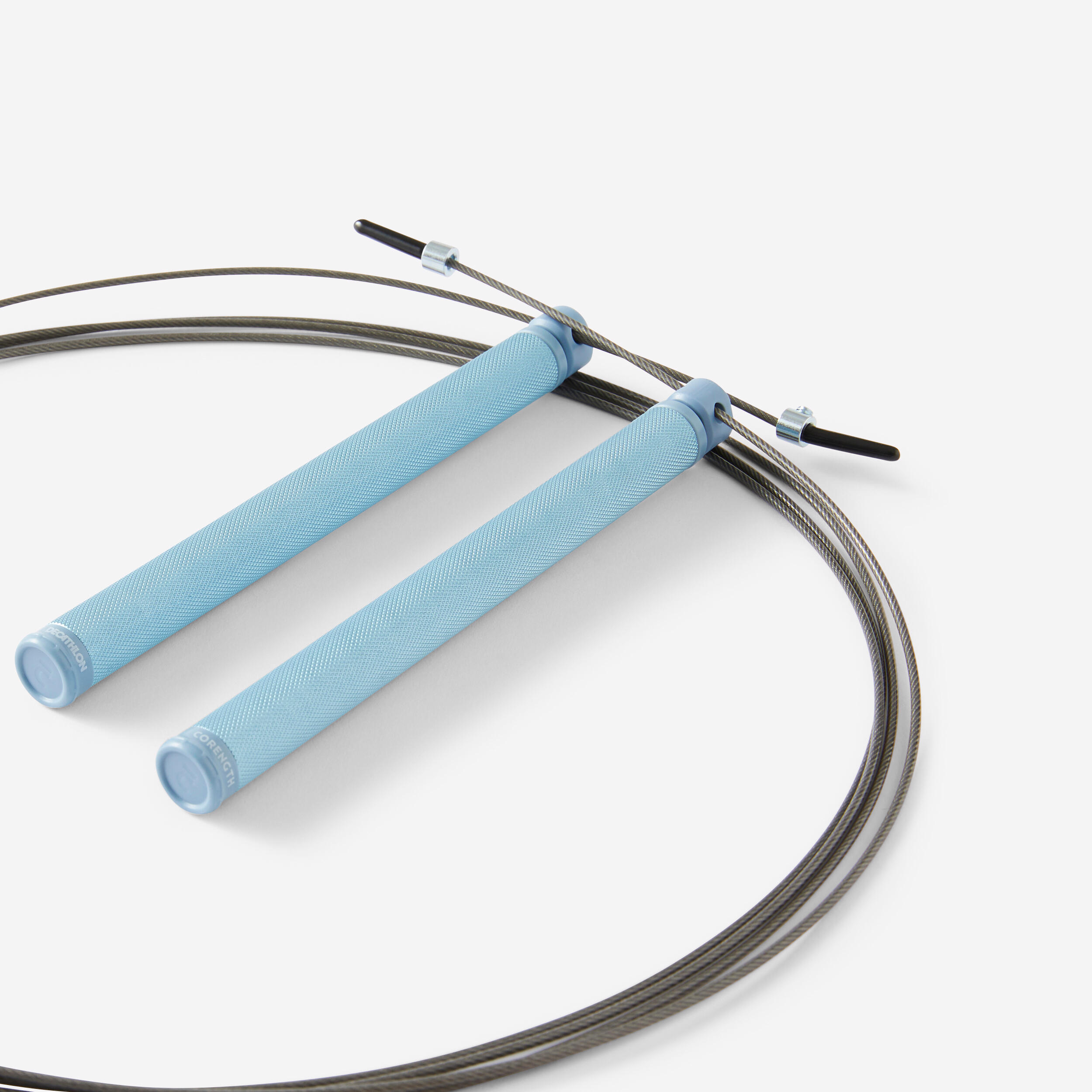 Cross Training Speed Skipping Rope Speed Rope Blue CORENGTH Decathlon