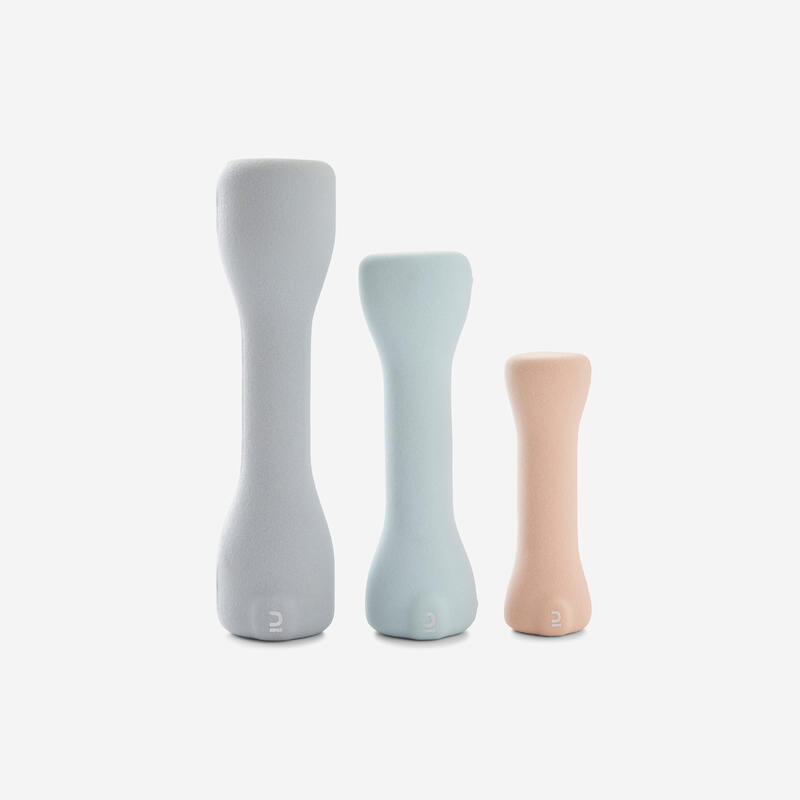 Paire d'haltères fitness 2*2 Kg - EASY Bleu DOMYOS | Decathlon