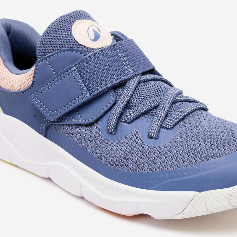 Chaussures à scratch lacets élastiques légères enfant, Playful Fast ...