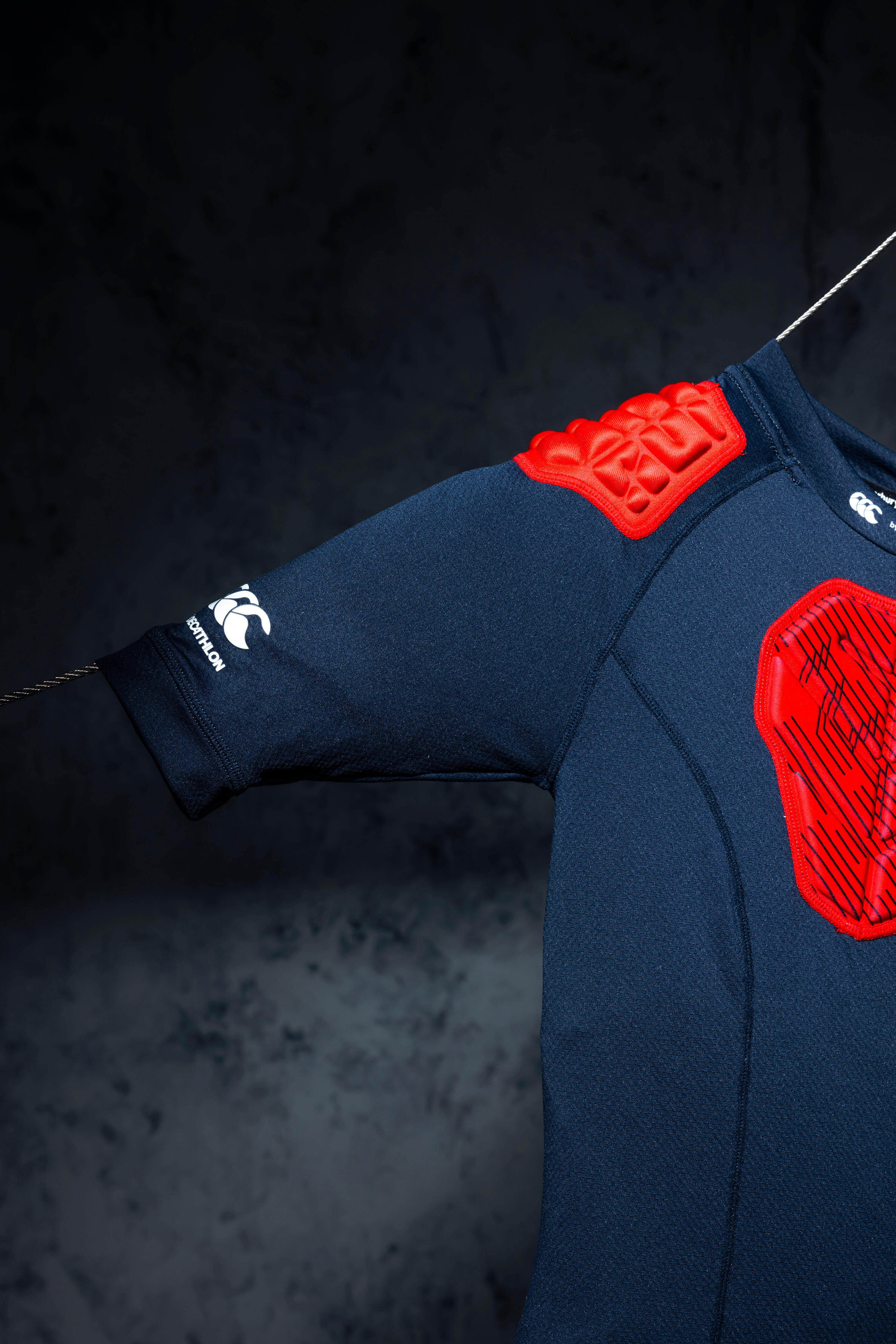 Kids' Rugby Shoulder Pad R500 - Blue OFFLOAD | Decathlon