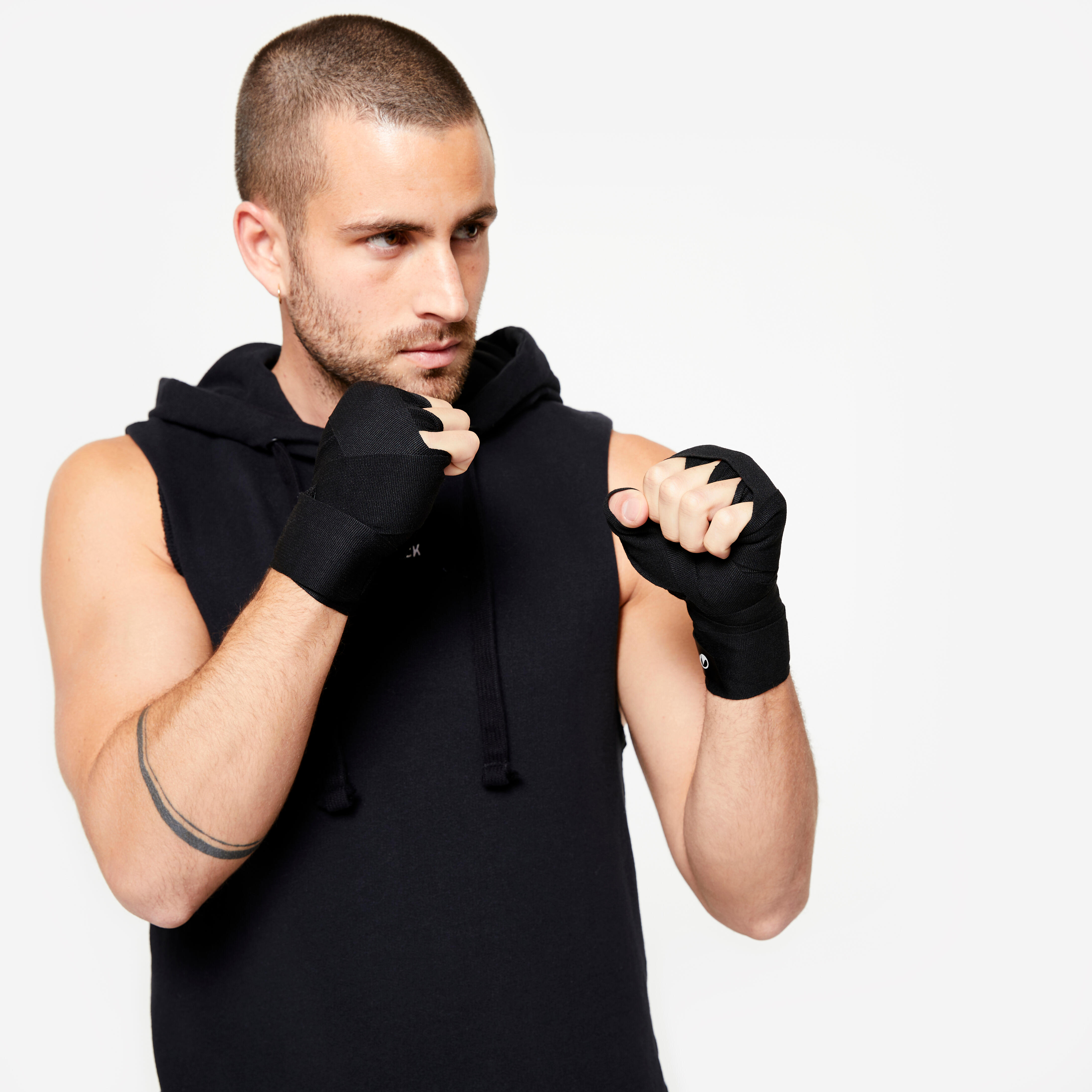Bandages de boxe - Eco - Noir Fum - Domyos - Décathlon