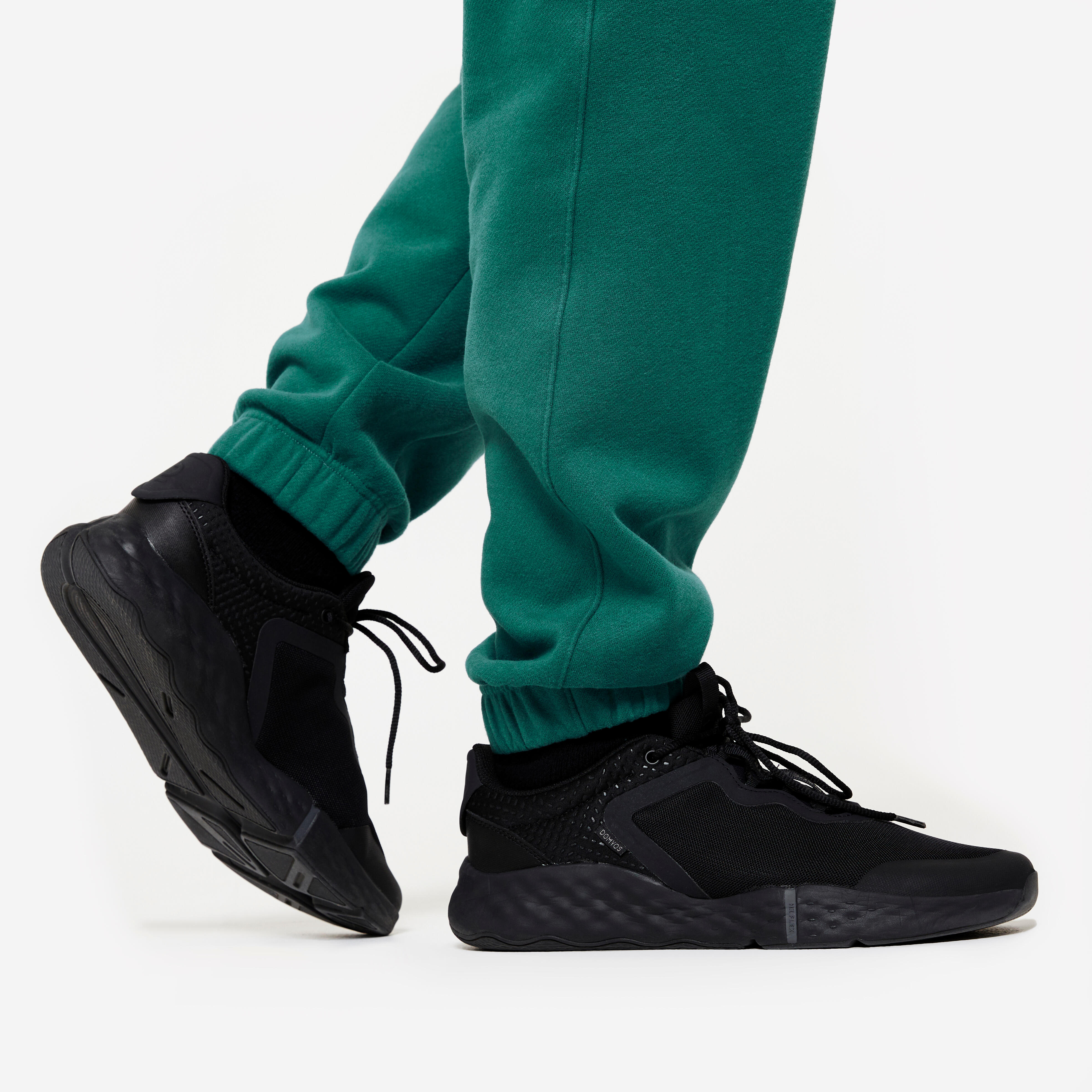 Men’s Regular Fit Pants - 500 - Teal Green - Domyos - Decathlon