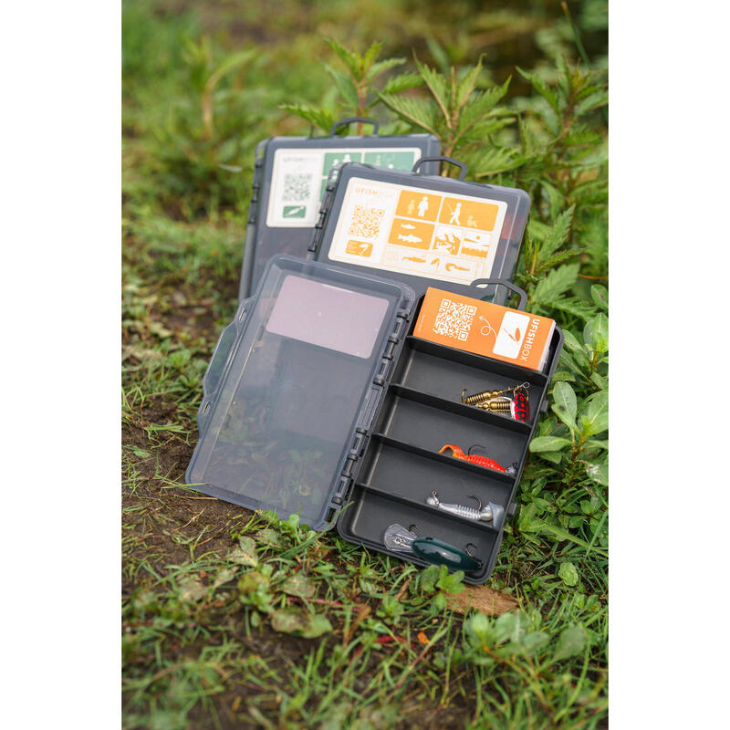Köderbox für Einsteiger U-Fish XS kleine Gewässer CAPERLAN - DECATHLON